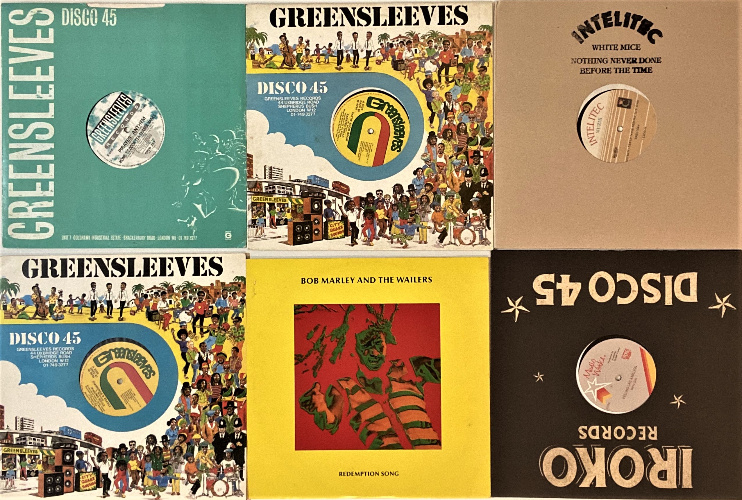Lot 121 - REGGAE - 12"/10" COLLECTION