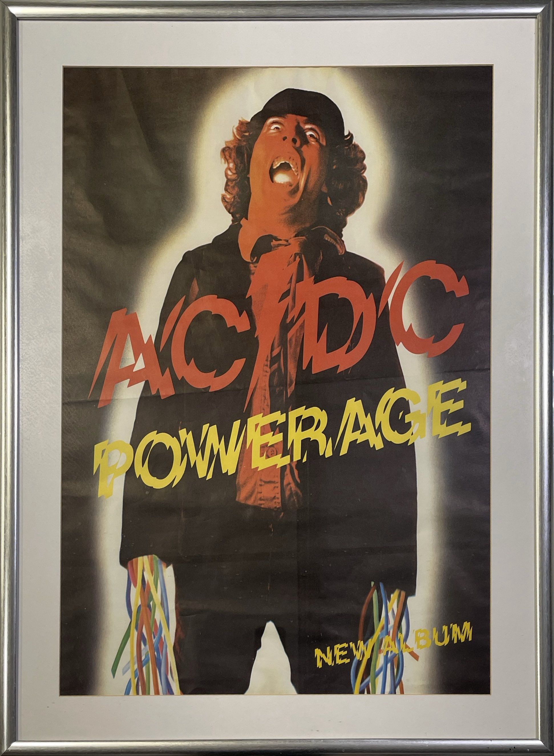 Lot 559 - AC/DC - ORIGINAL 1978 'POWERAGE' PROMOTIONAL