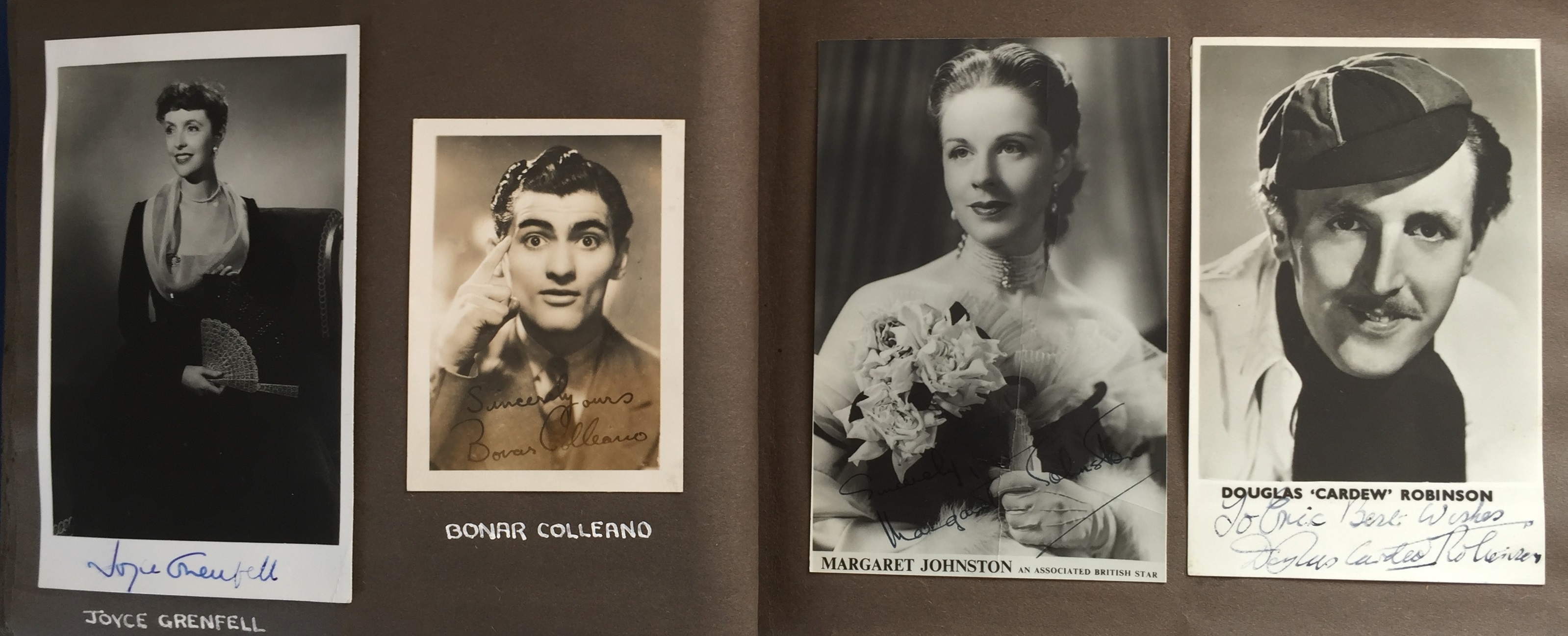 Lot 96 - AUTOGRAPHED PHOTOS - DORA BRYAN / ELISABETH