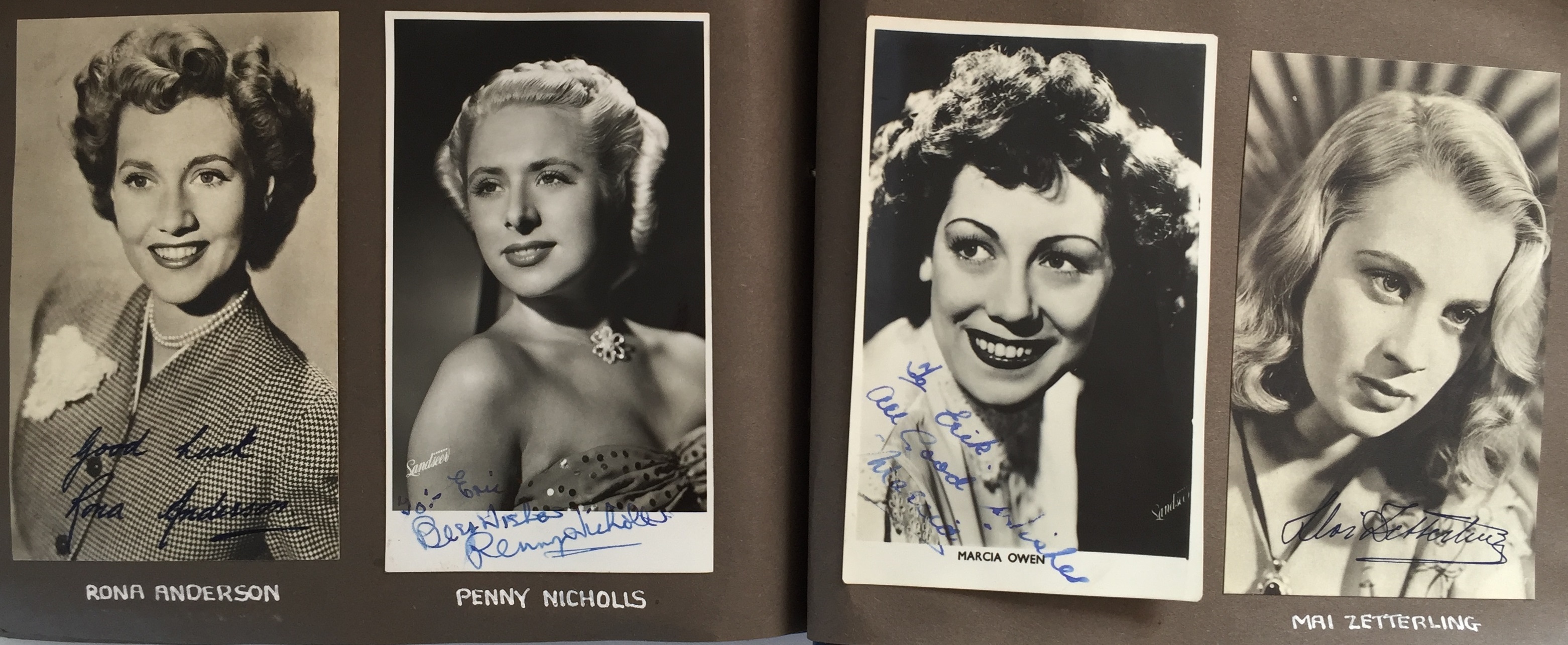 Lot 96 - AUTOGRAPHED PHOTOS - DORA BRYAN / ELISABETH