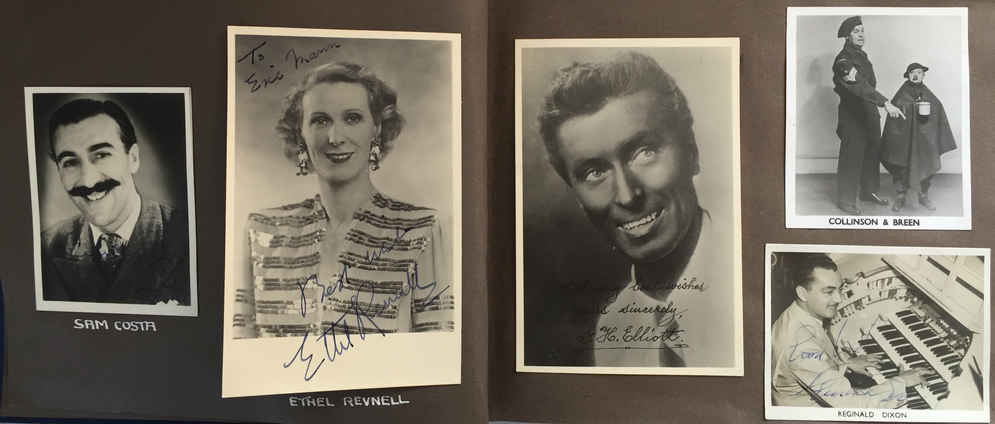 Lot 96 - AUTOGRAPHED PHOTOS - DORA BRYAN / ELISABETH