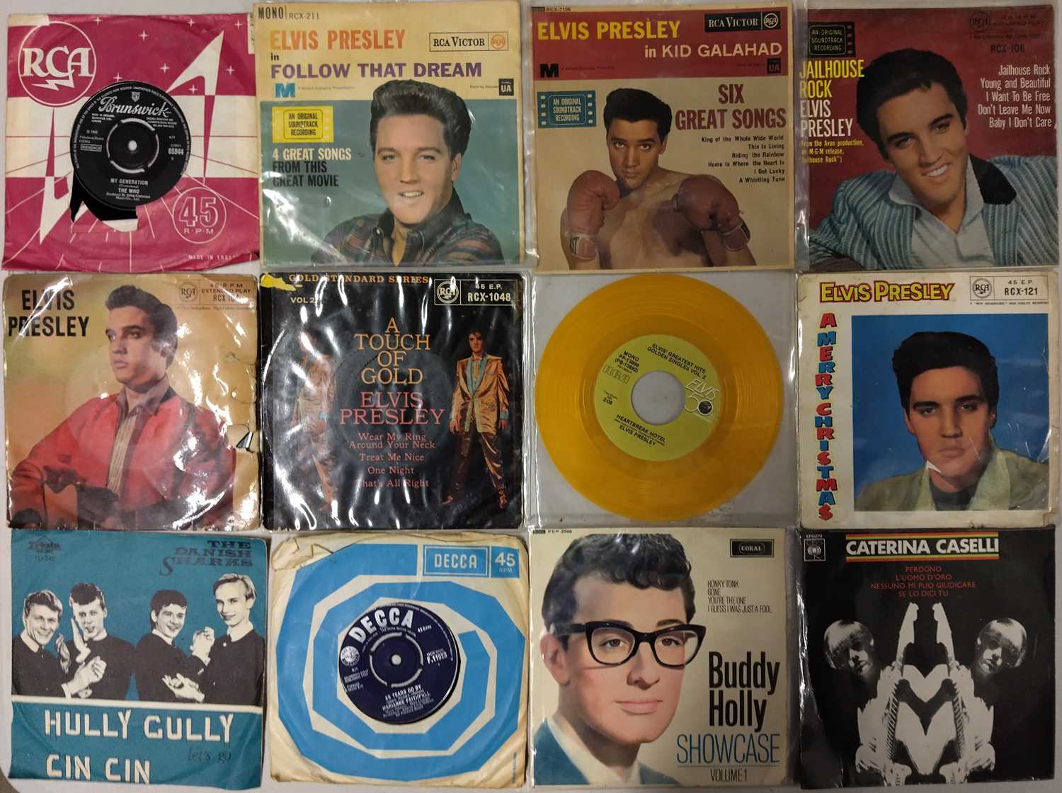 Lot 608 - 50S AND 60S POP AND ROCK & ROLL 7"