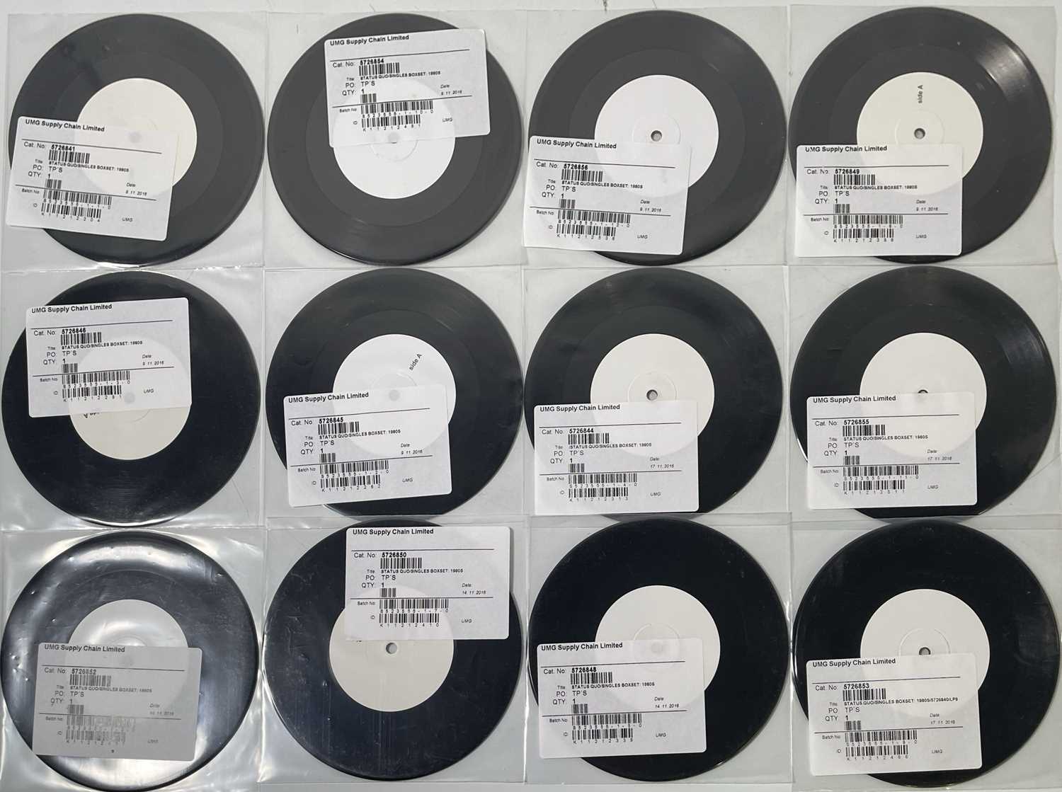 Lot 171 - STATUS QUO - 1980S PART ONE BOX SET.