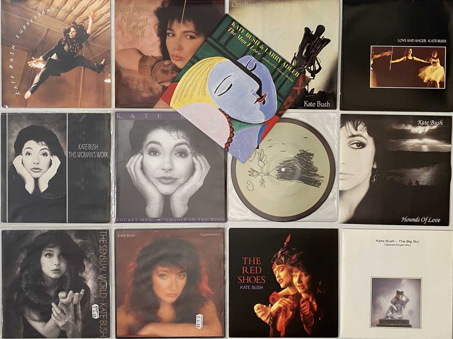 Lot 682 - KATE BUSH - 7"/ BOX SET COLLECTION (INC 10"/