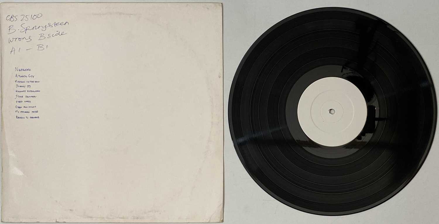 Lot 713 - BRUCE SPRINGSTEEN - NEBRASKA LP (UK WHITE