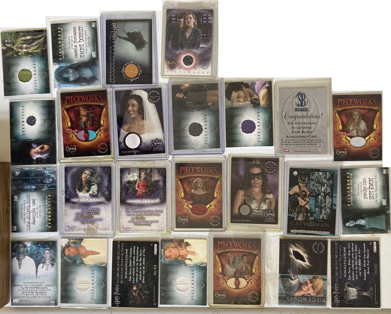 Lot 60 - PIECEWORKS COLLECTABLE PROP CARDS BY INKWORKS