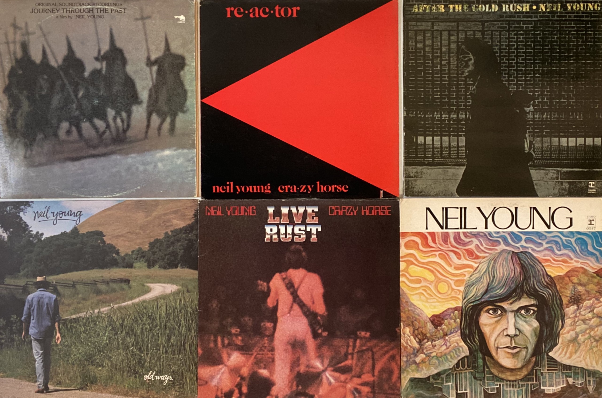 Lot 201 - NEIL YOUNG AND RELATED - LP COLLECTION