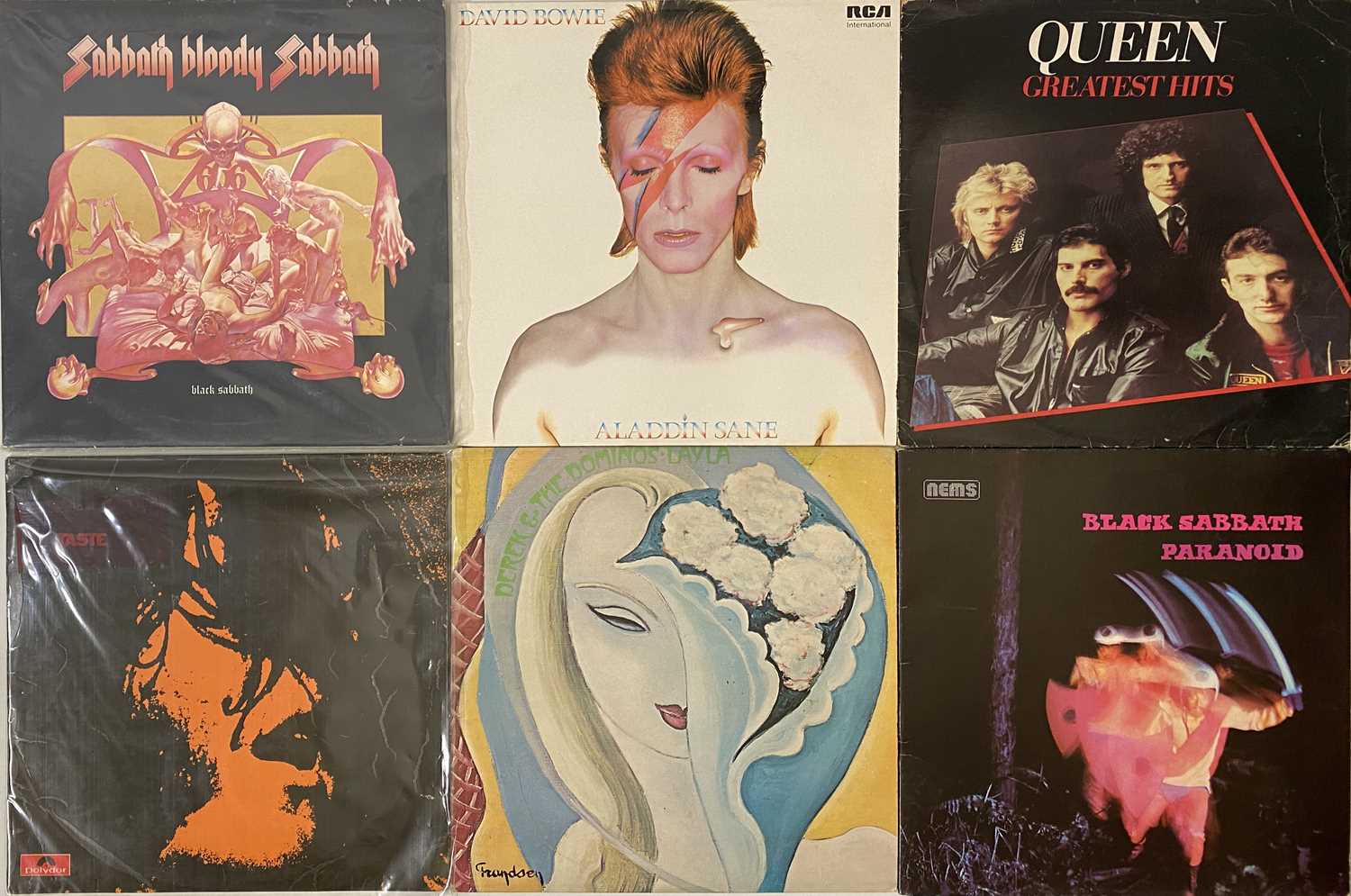 Lot 942 - MIXED ROCK - LP COLLECTION