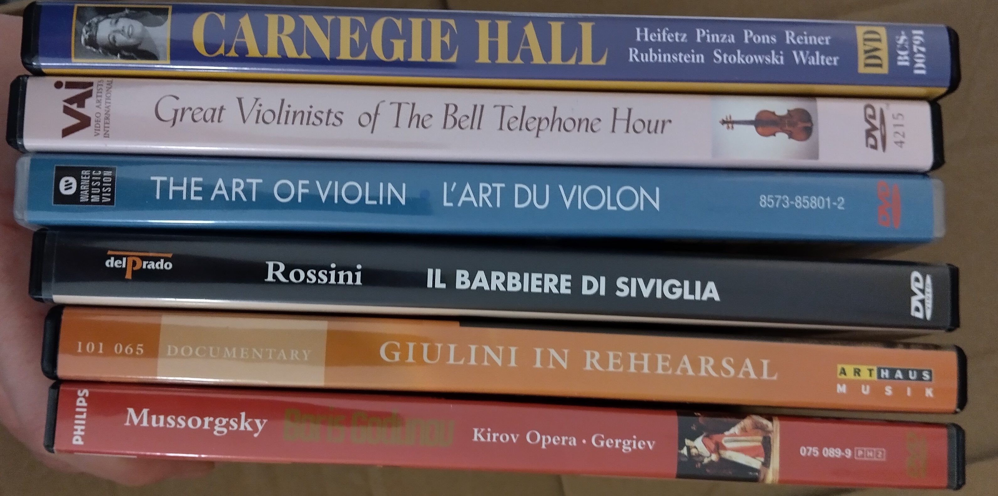 Lot 51 - CLASSICAL CD BOXSET, DVD, AND CASSETTE