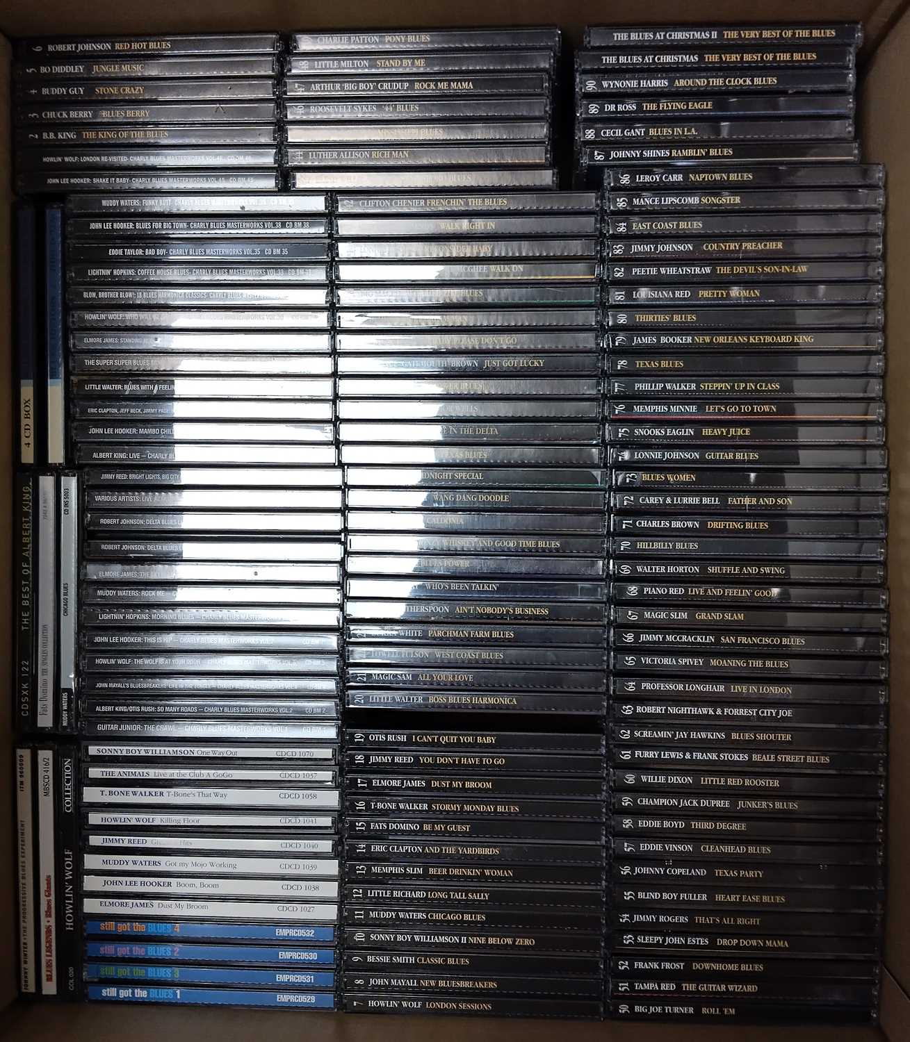 Lot 57 - BLUES AND BLUES ROCK CD COLLECTION