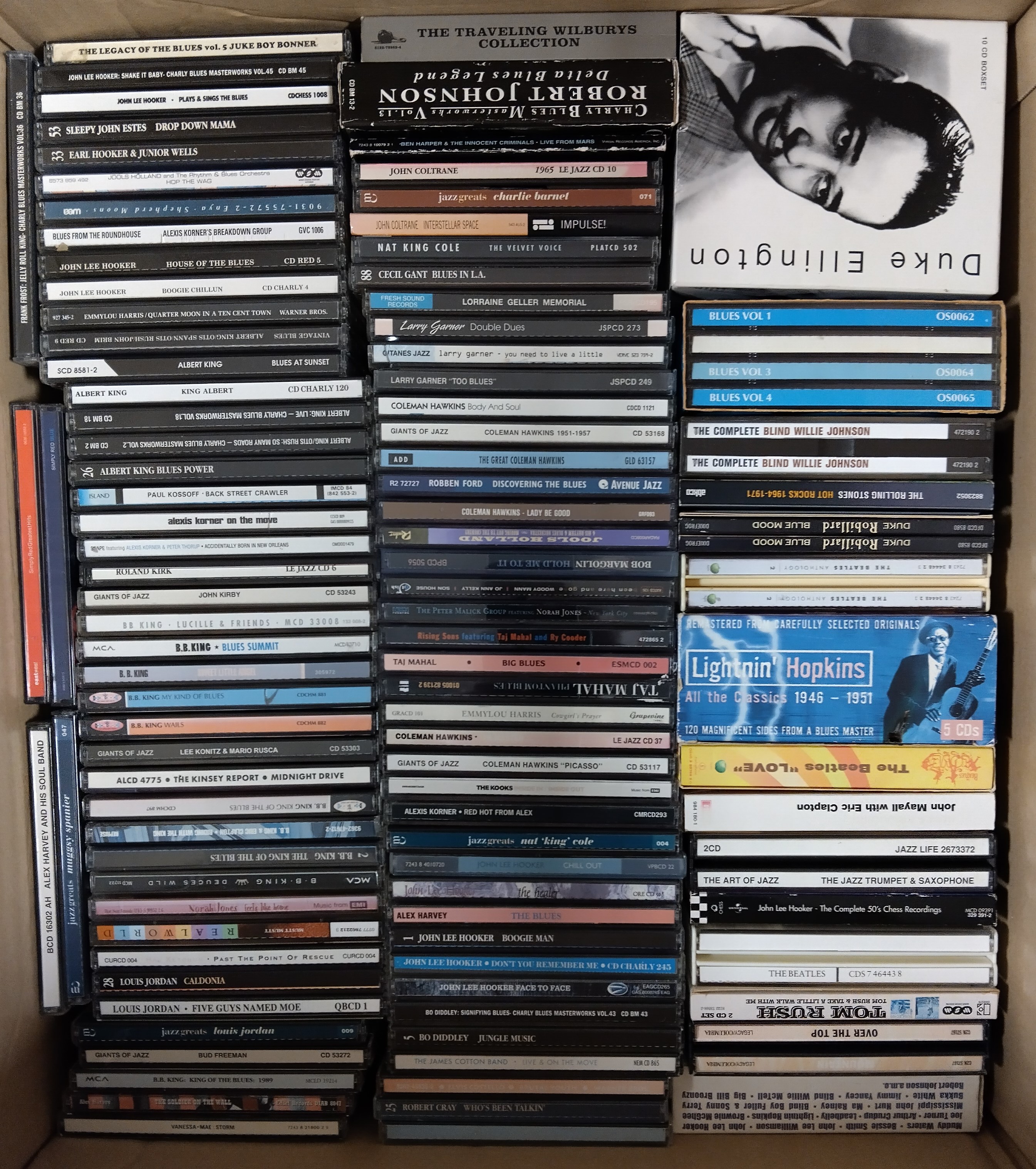 Lot 60 - JAZZ AND BLUES CD COLLECTION