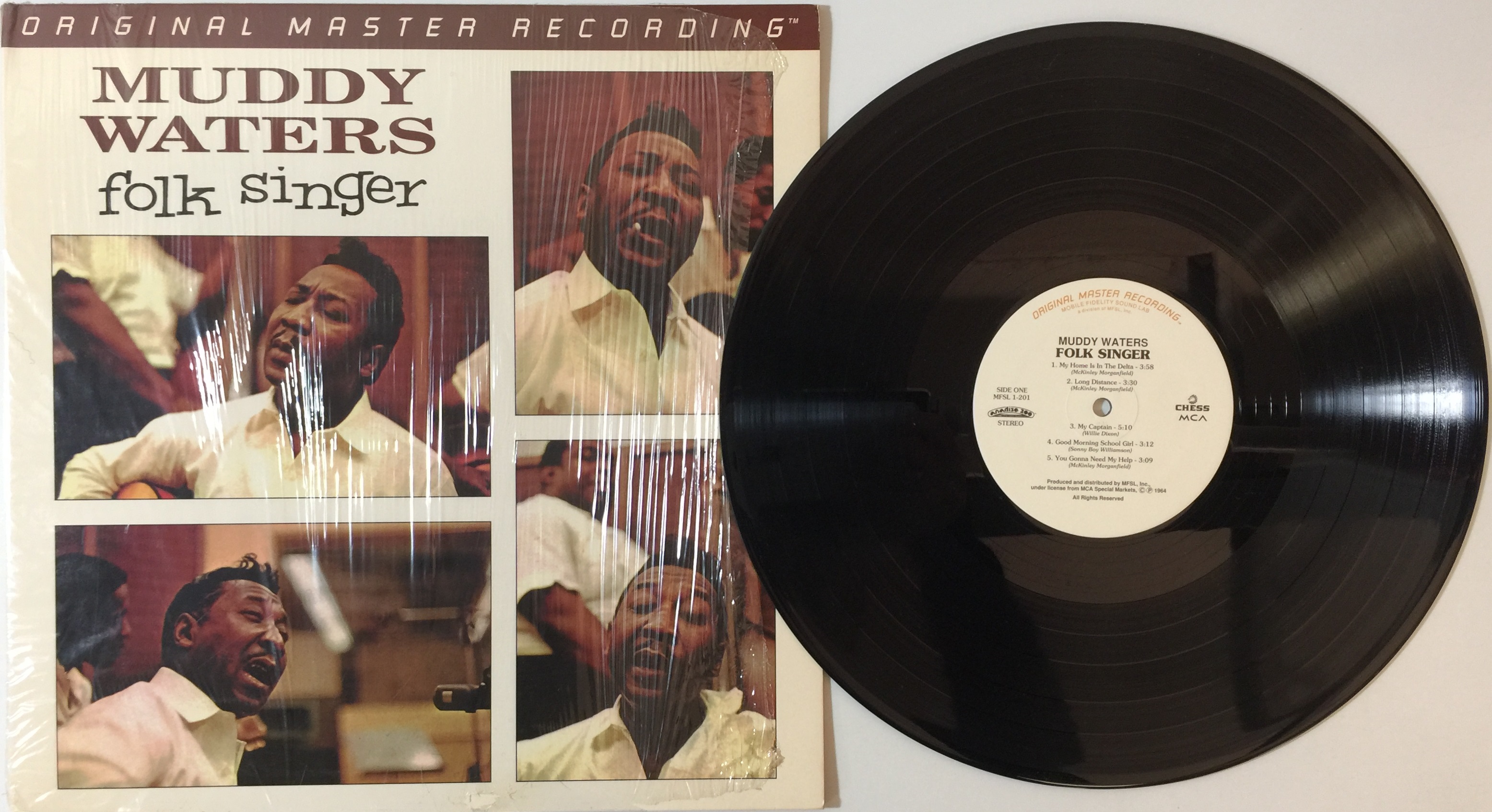 Lot 256 - MUDDY WATERS - FOLK SINGER LP (LIMITED
