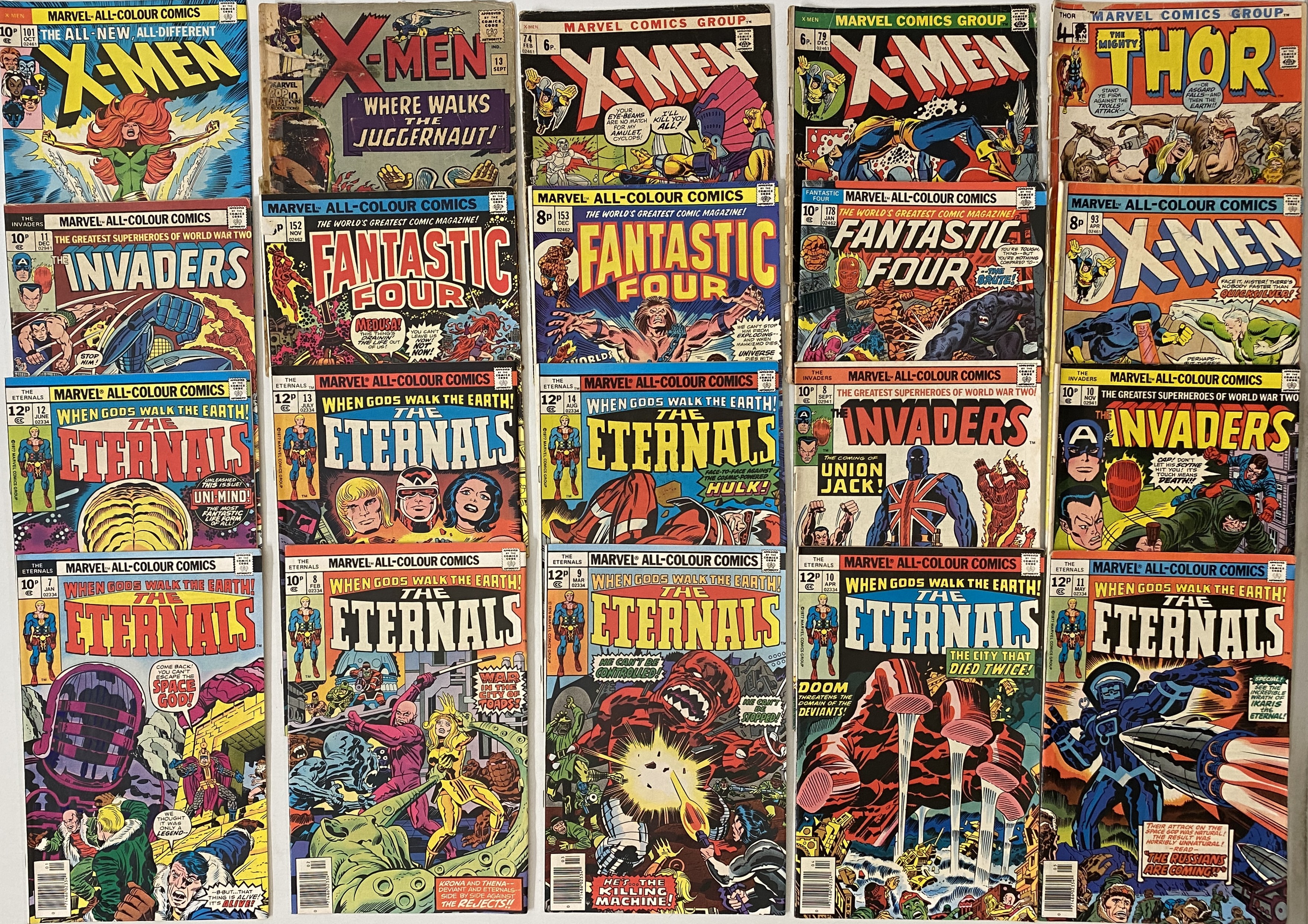 Lot 119 - MARVEL COMICS COLLECTION INC SEVERAL FIRST
