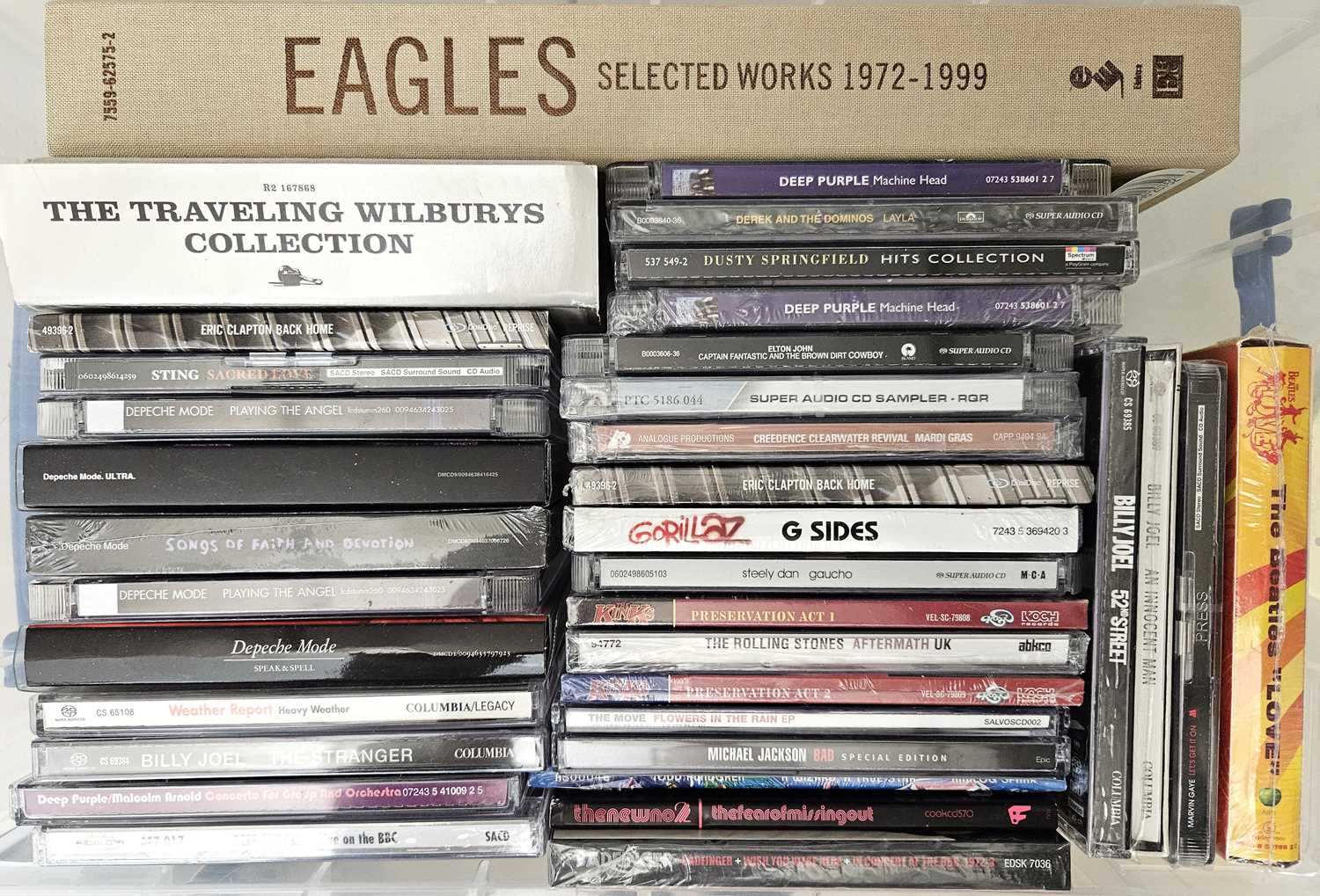 Lot 84 - CLASSIC ROCK & POP - CDs/DVDs (INC.
