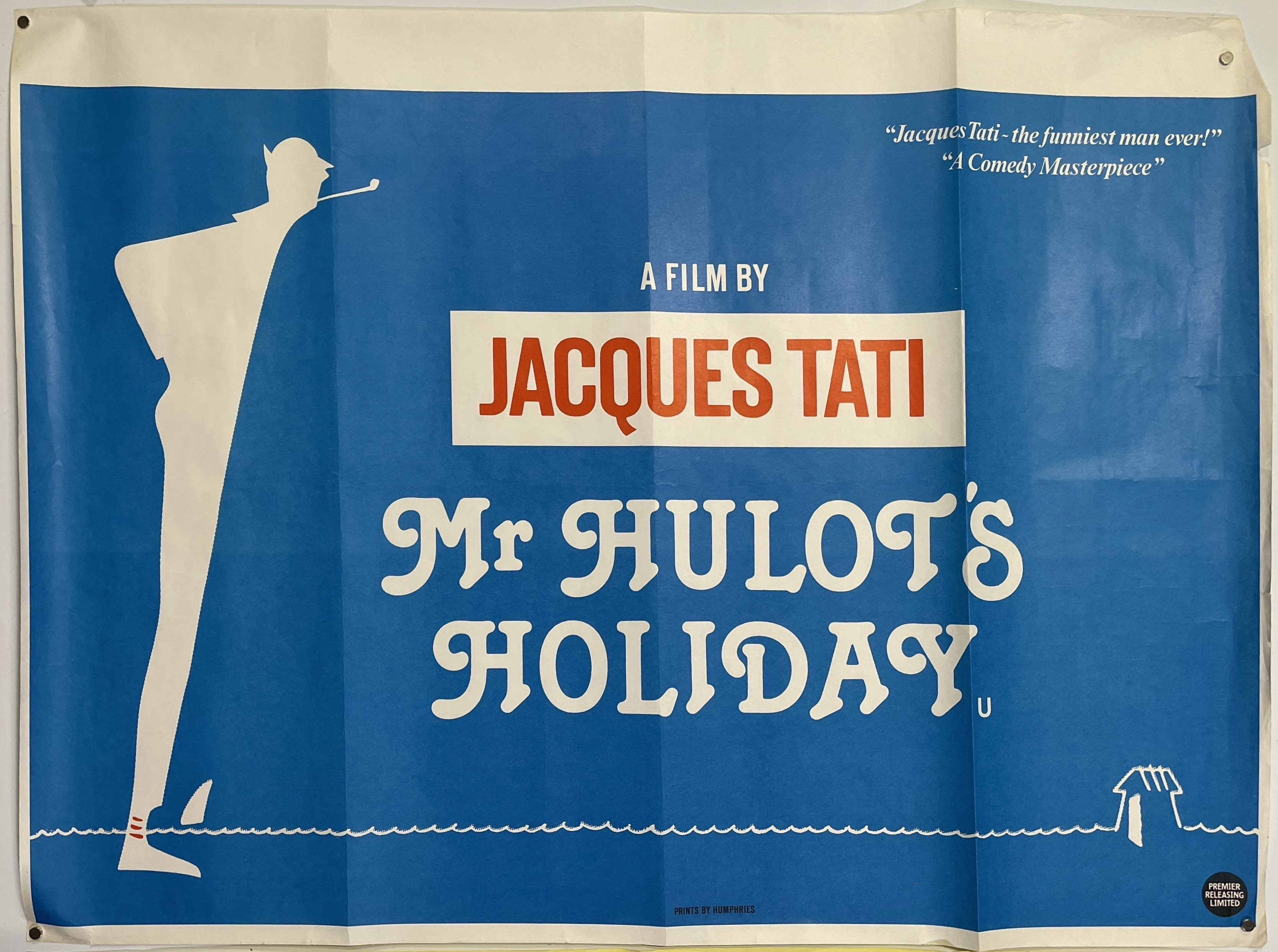 Lot 274 - PIER PAOLO PASOLINI / JACQUES TATI - PAIR OF