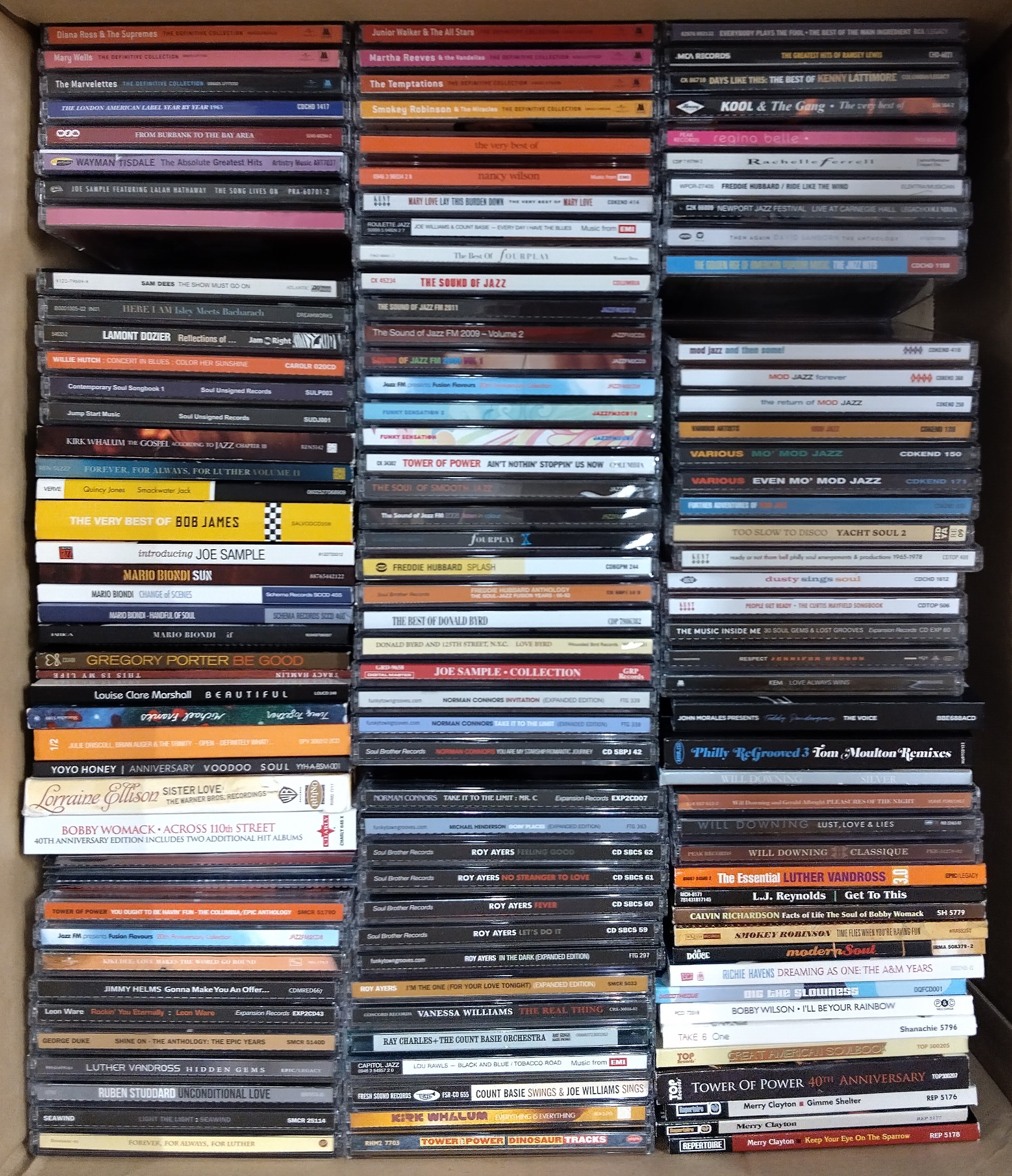 Lot 92 - SOUL / FUNK / DISCO - CD COLLECTION