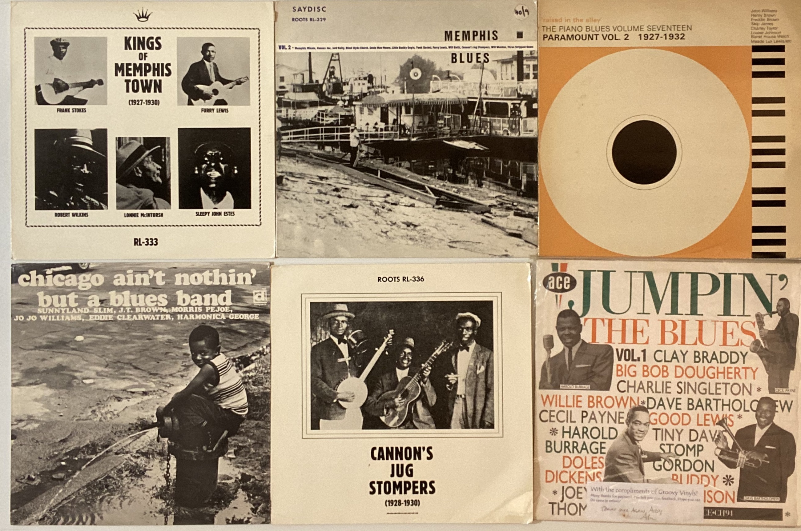Lot 336 - BLUES - LP COMPILATIONS