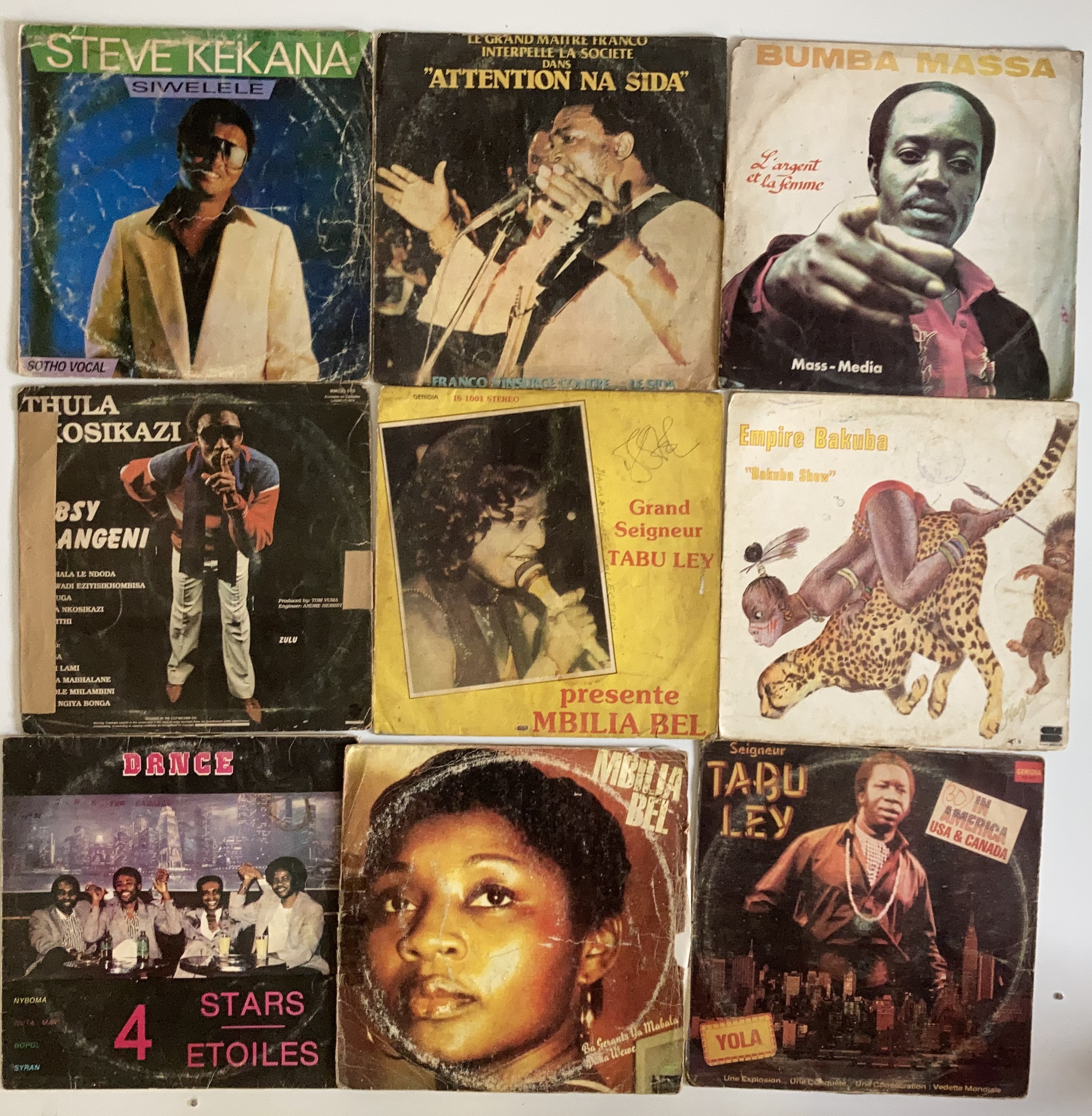 Lot 341 - AFRICAN - LPs.