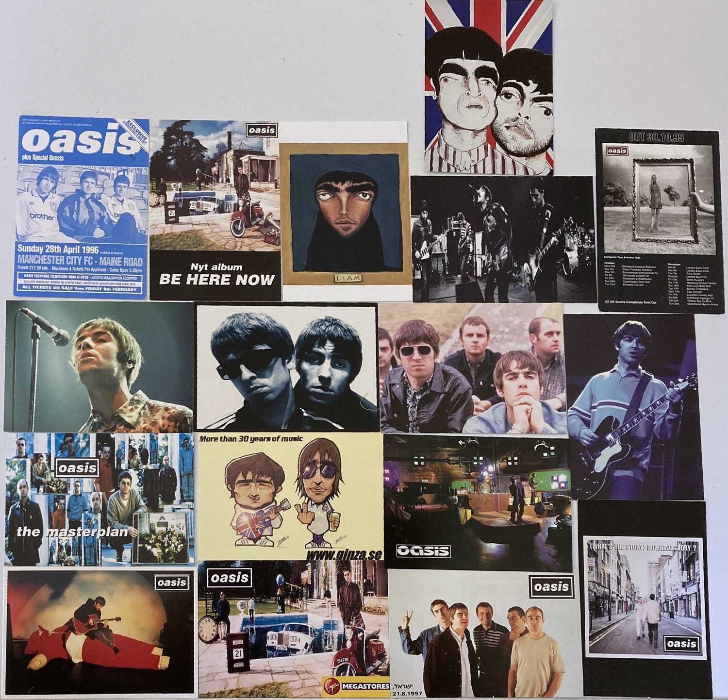 Lot 513 - OASIS LCC FLYER AND PROMOTIONAL POSTCARDS.