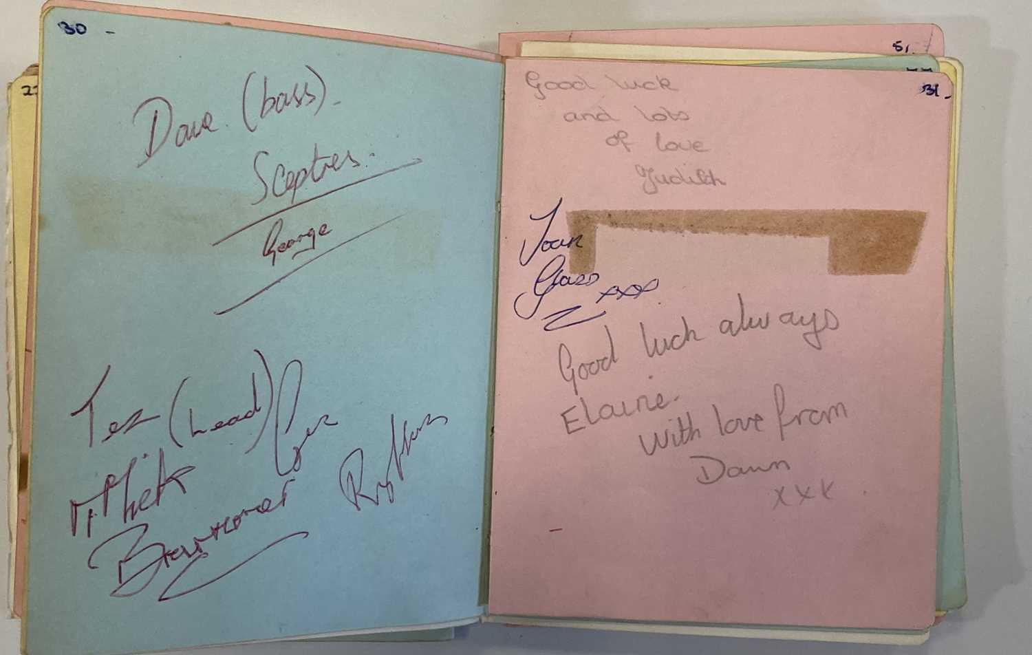 Lot 272 - 1960S AUTOGRAPH BOOKS