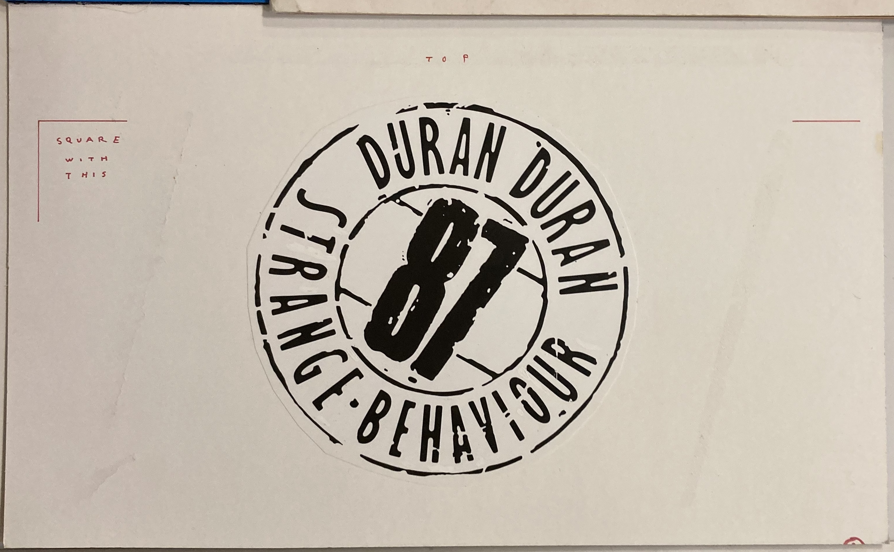 Lot 40 - DURAN DURAN DESIGN MATERIALS
