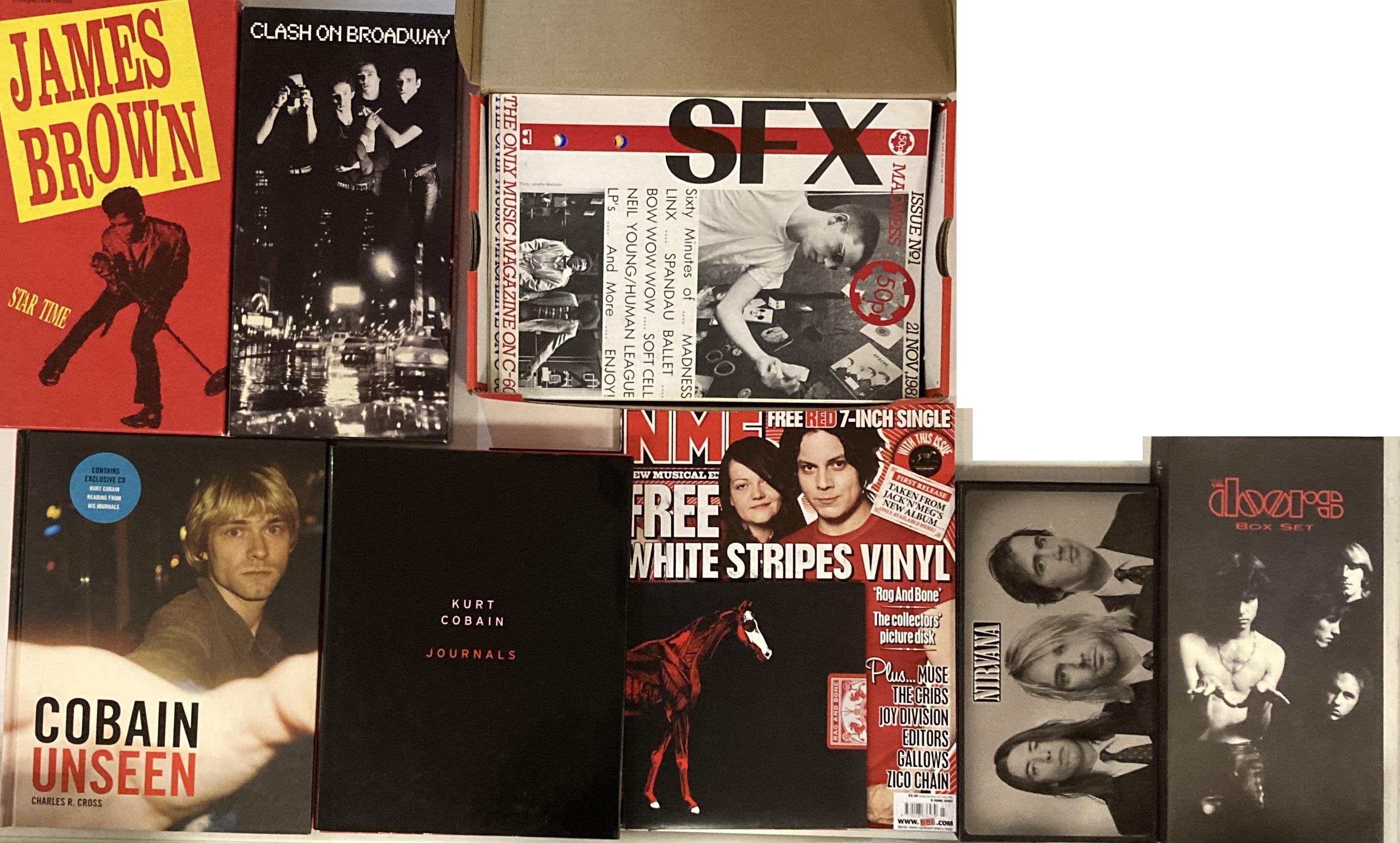 Lot 48 - MUSIC BOOKS, MAGAZINES AND CD BOX SETS