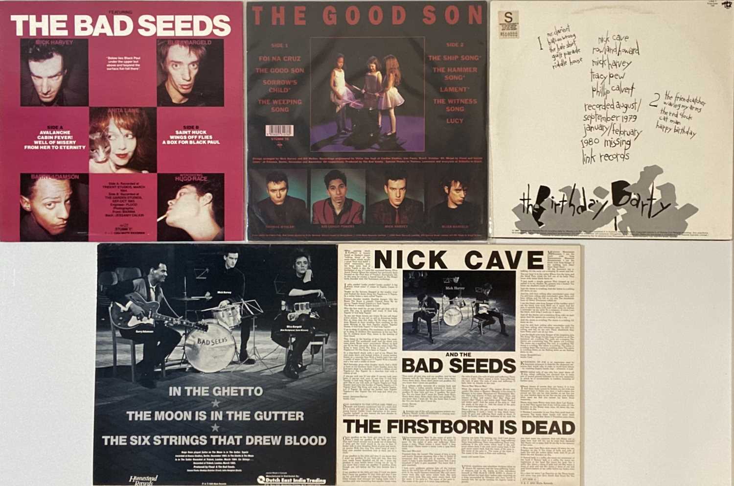Lot 700 - NICK CAVE/ BIRTHDAY PARTY LP COLLECTION