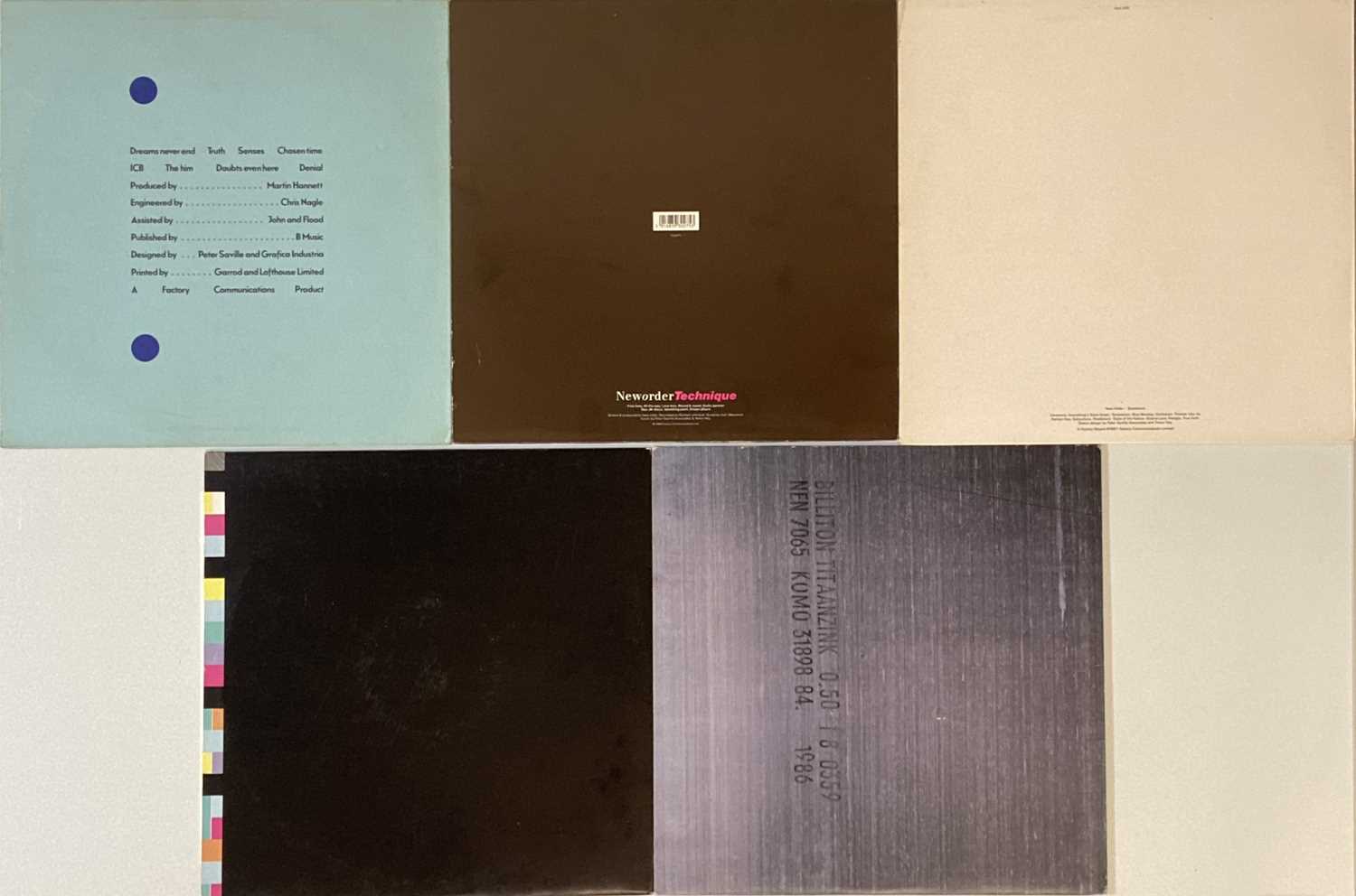 Lot 703 - NEW ORDER LP & 12" COLLECTORS PACK