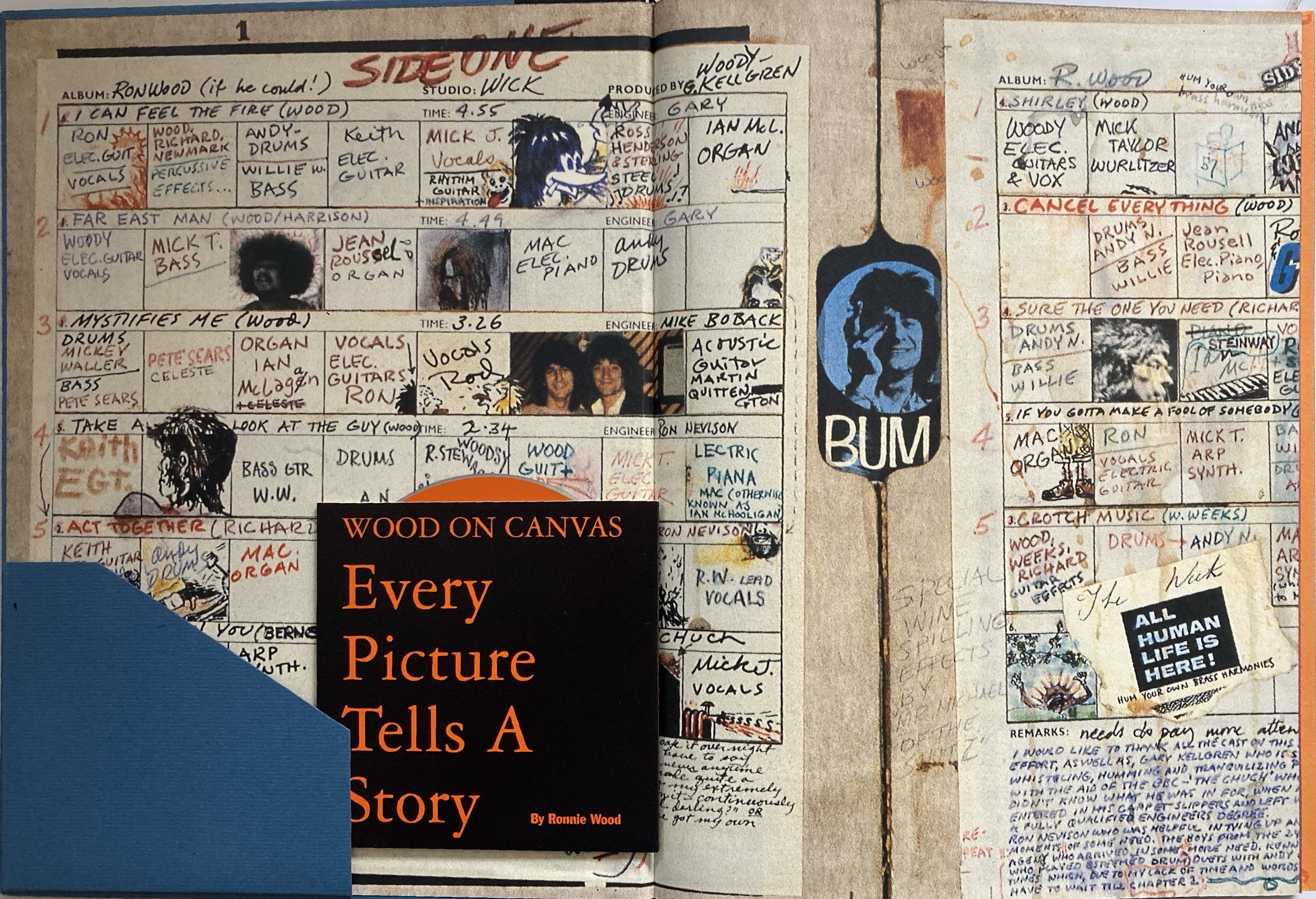 Lot 558 - EVERY PICTURE TELLS A STORY - WOOD ON CANVAS