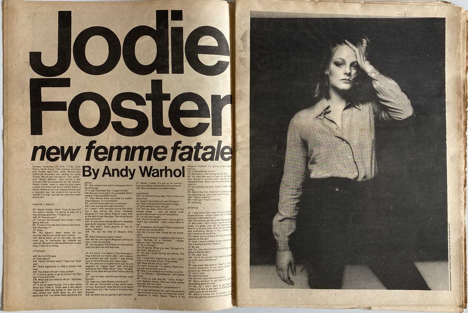 Lot 77 - 1980S MAGAZINES - INTERVIEW / STREET LIFE ETC.