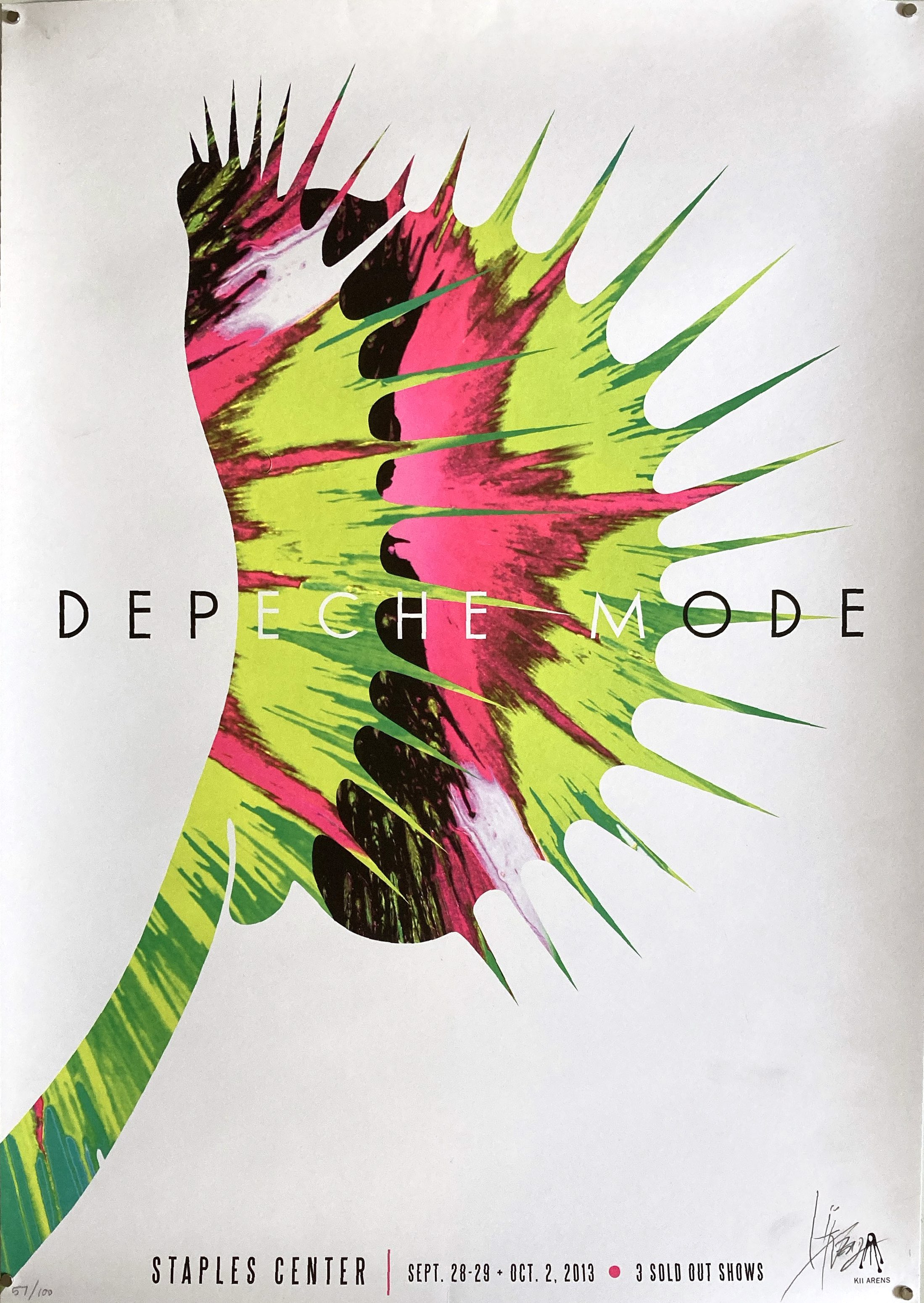 Lot 180 - DEPECHE MODE KII ARENS LIMITED EDITION