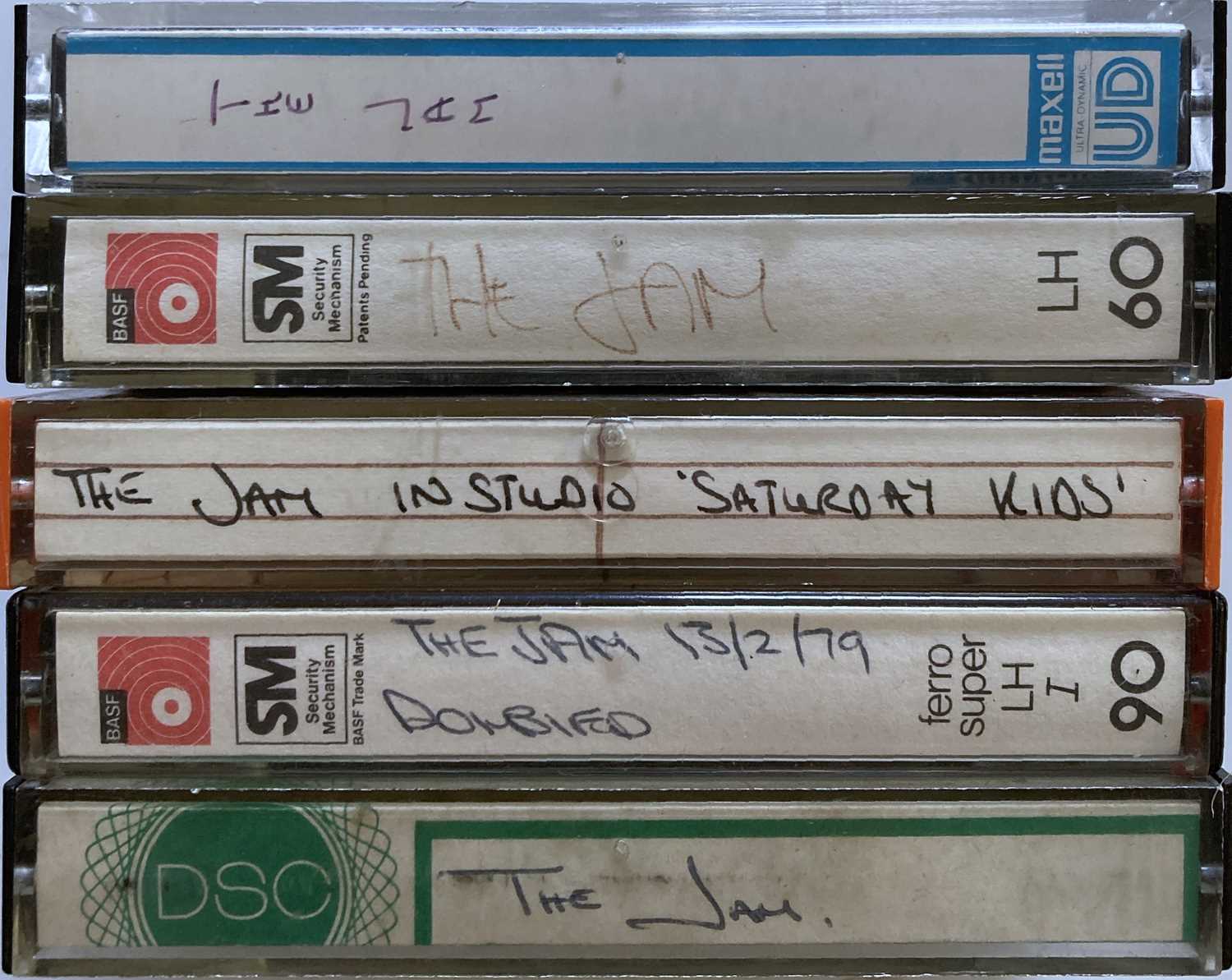 Lot 531 - THE JAM RARE CASSETTES.