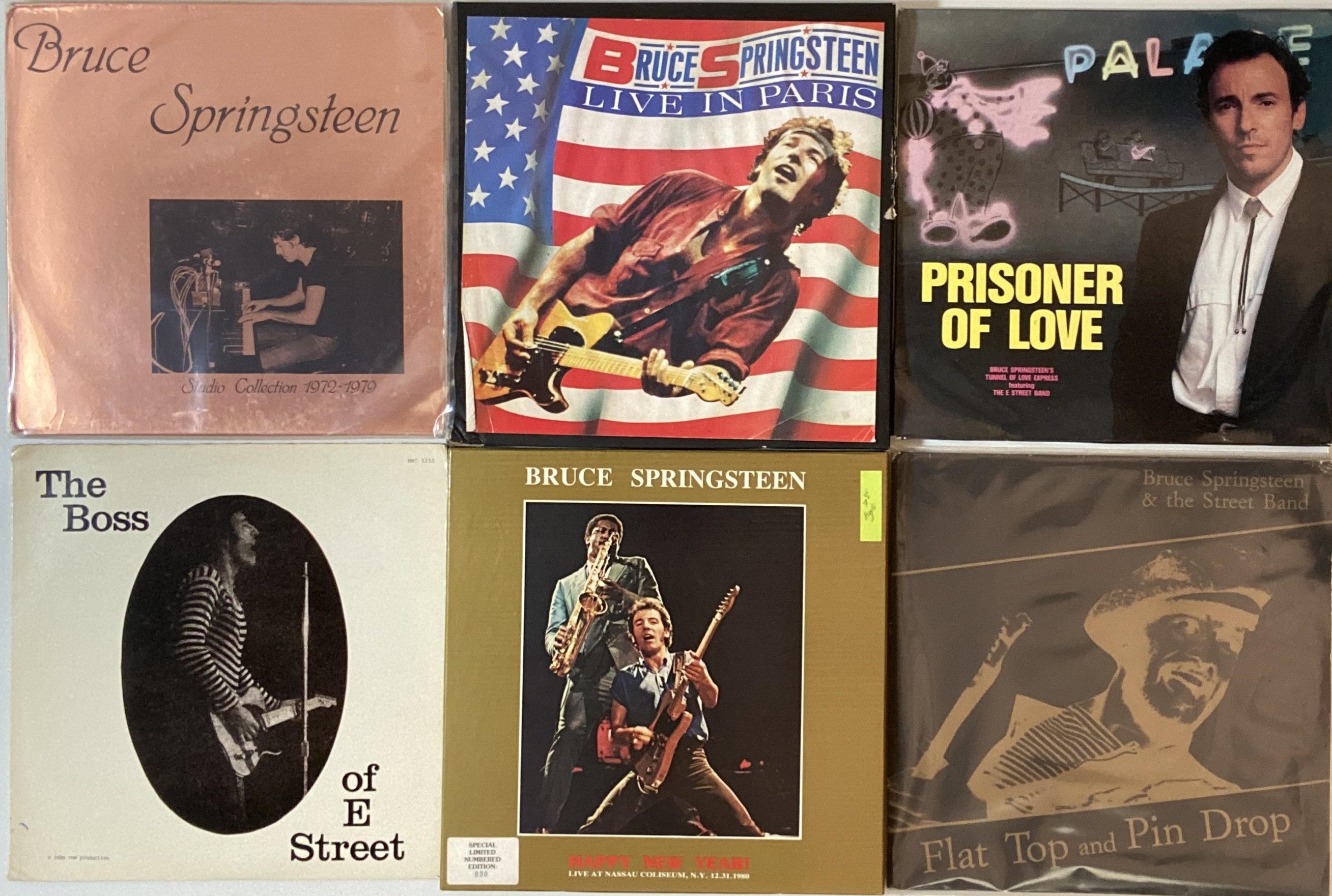 Lot 631 - BRUCE SPRINGSTEEN - PRIVATE RELEASE LPs