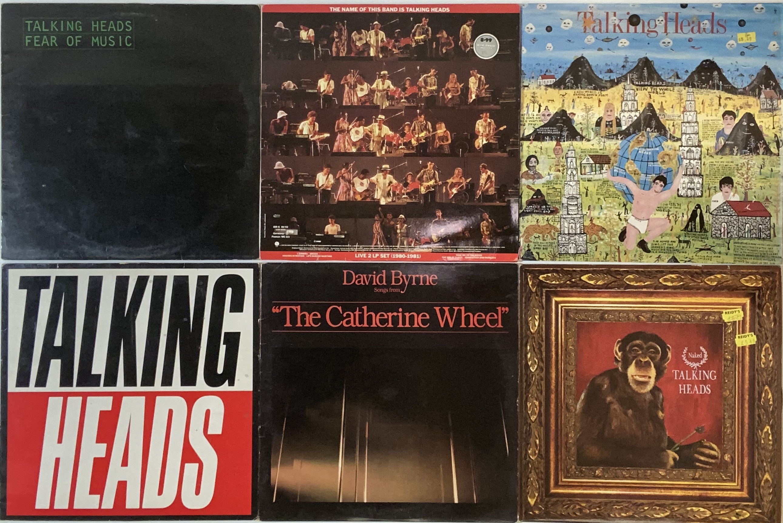 Lot 639 - TALKING HEADS/BRIAN ENO & RELATED - LPs