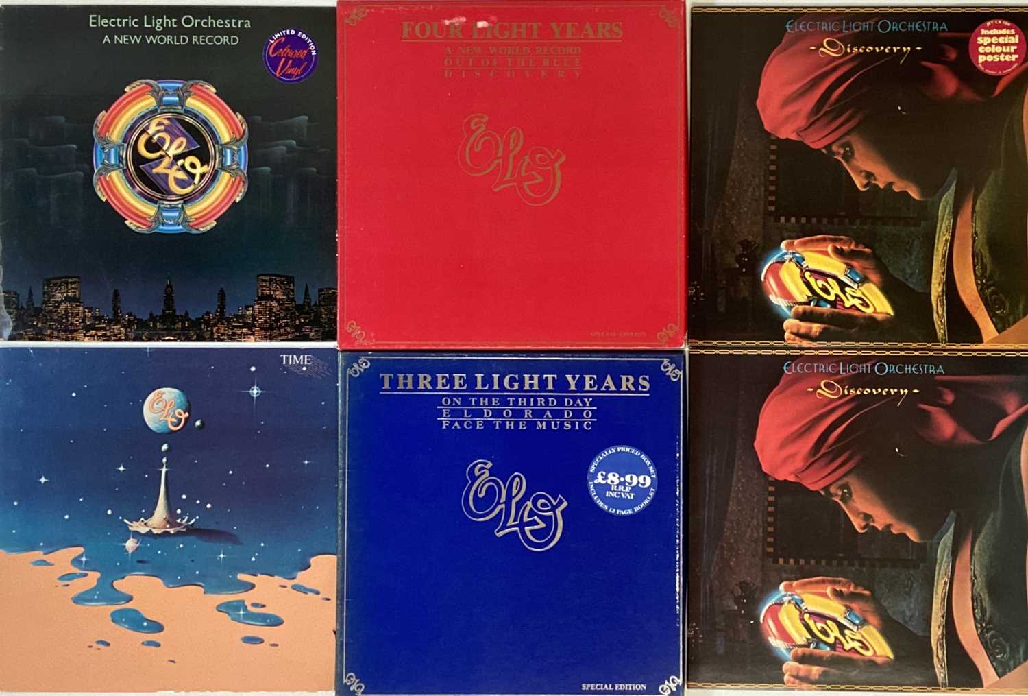 Lot 762 - ELO AND RELATED - LPs