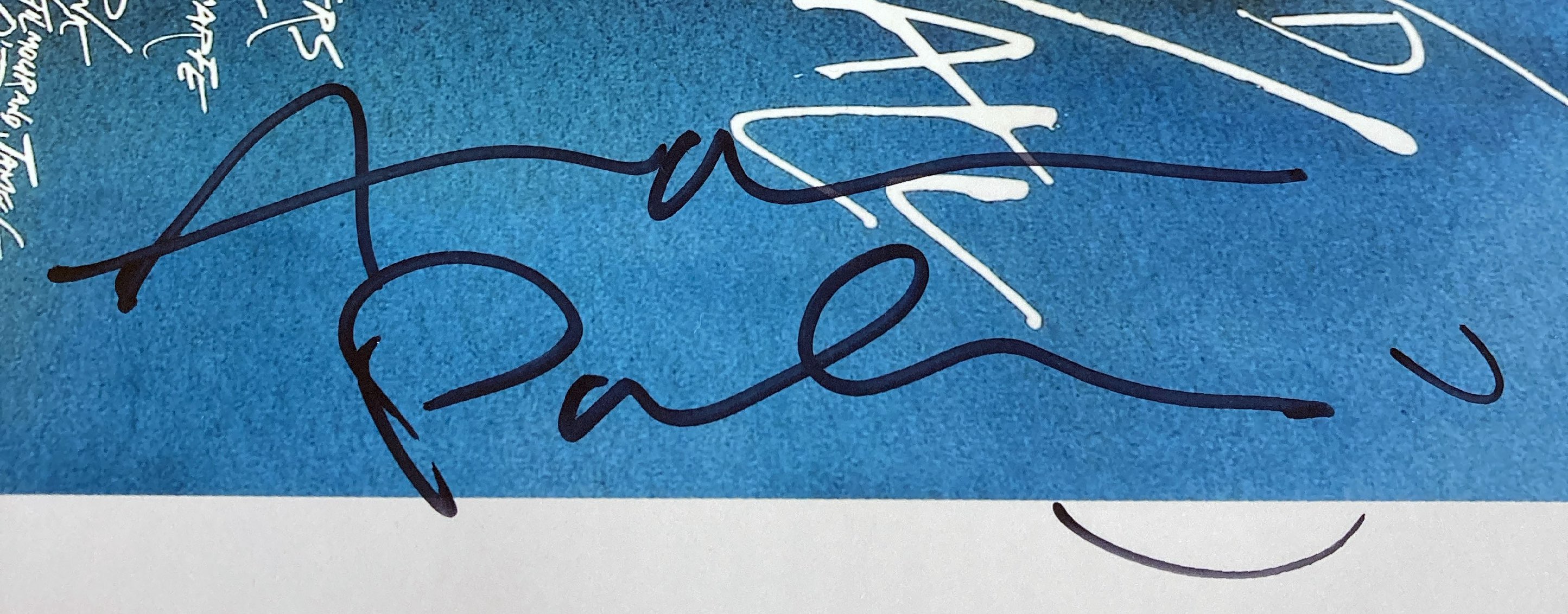 Lot 457 - PINK FLOYD - ALAN PARKER SIGNED.