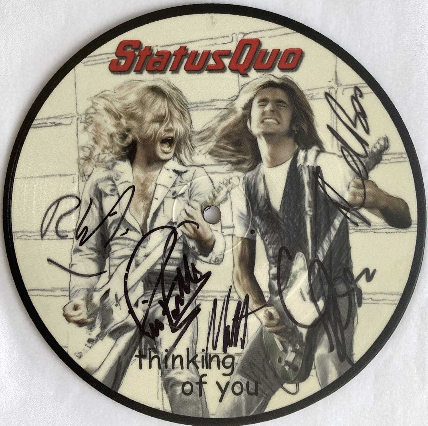 Lot 341 - 1970S ROCK STARS SIGNED.