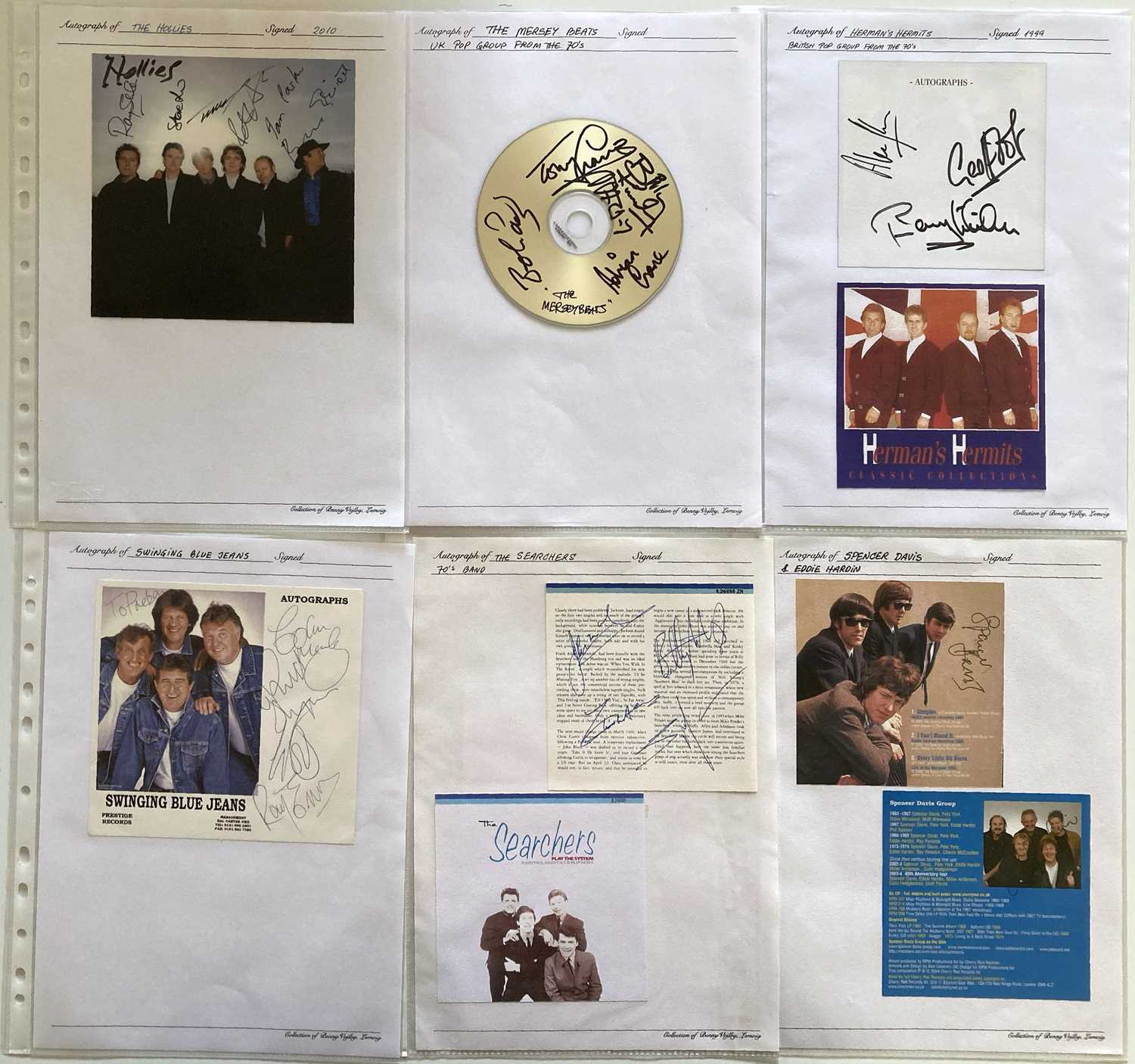 Lot 344 - 1960S STARS AUTOGRAPHS,