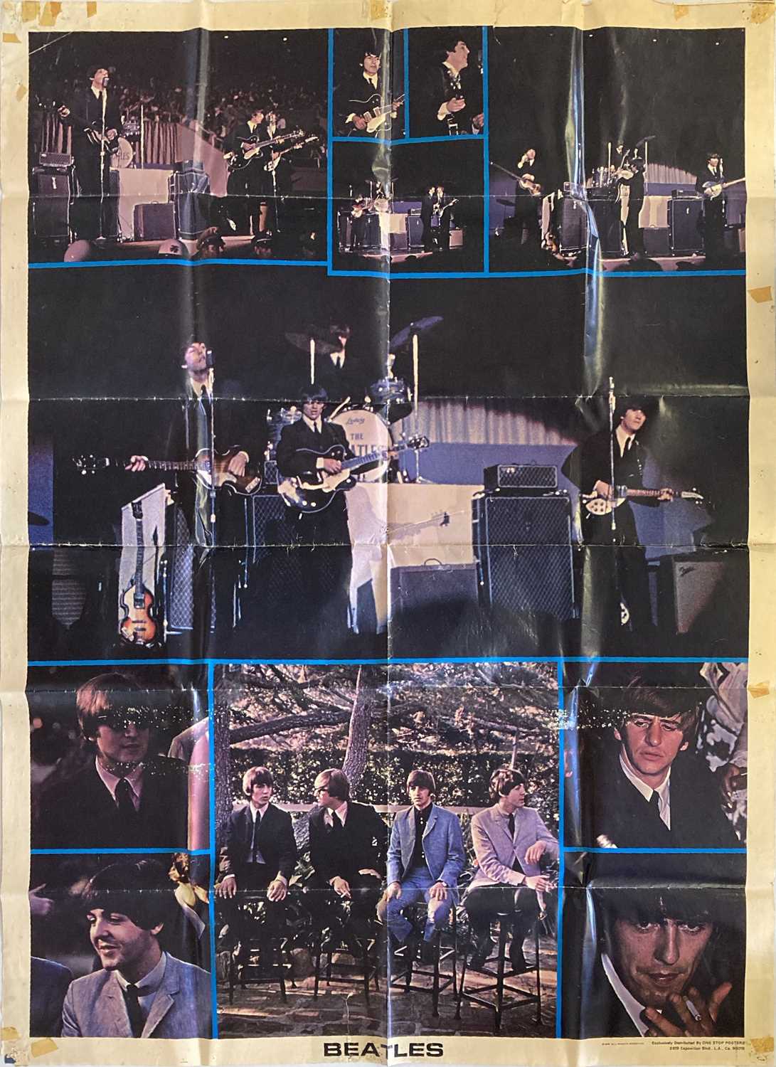 Lot 474 - BEATLES POSTERS.