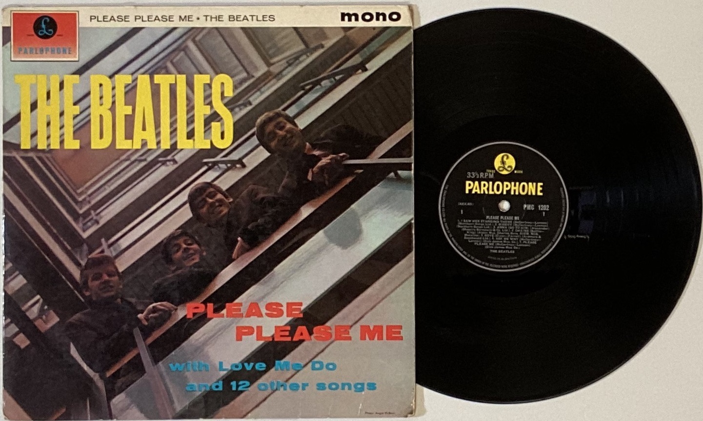 Lot 870 - THE BEATLES - PLEASE PLEASE ME LP COLLECTORS