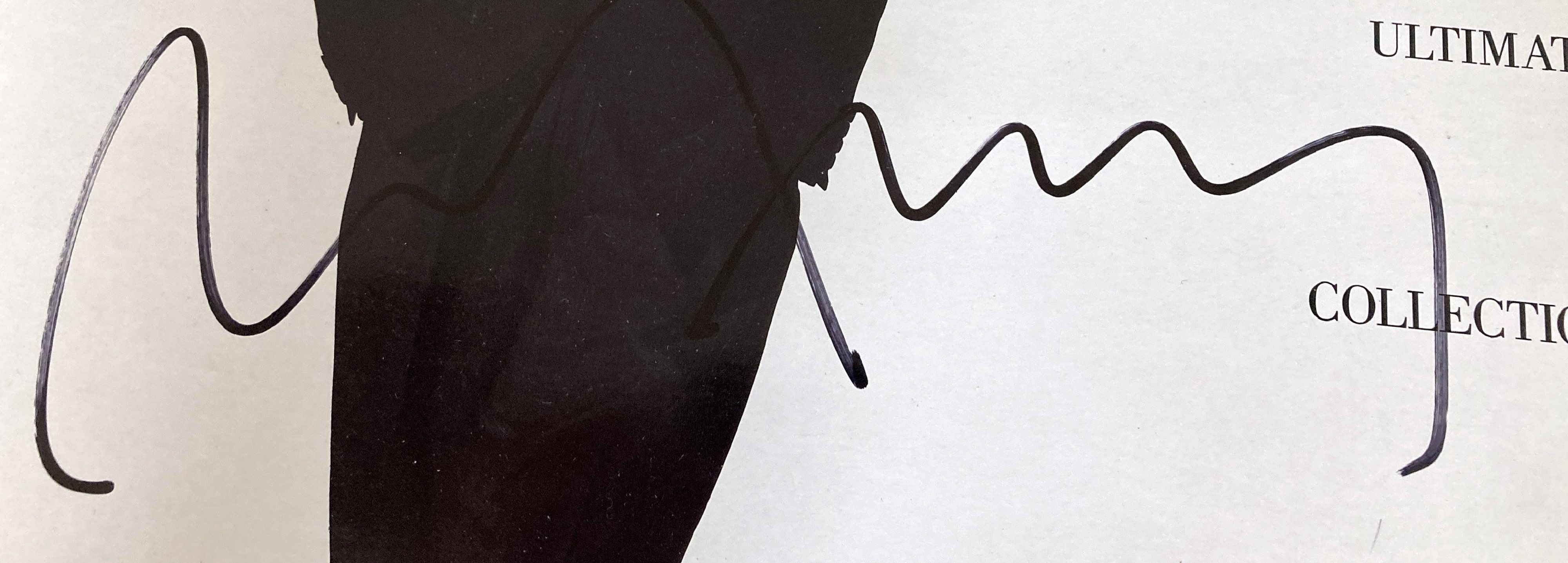 Lot 348 - BRIAN FERRY SIGNED ITEMS.