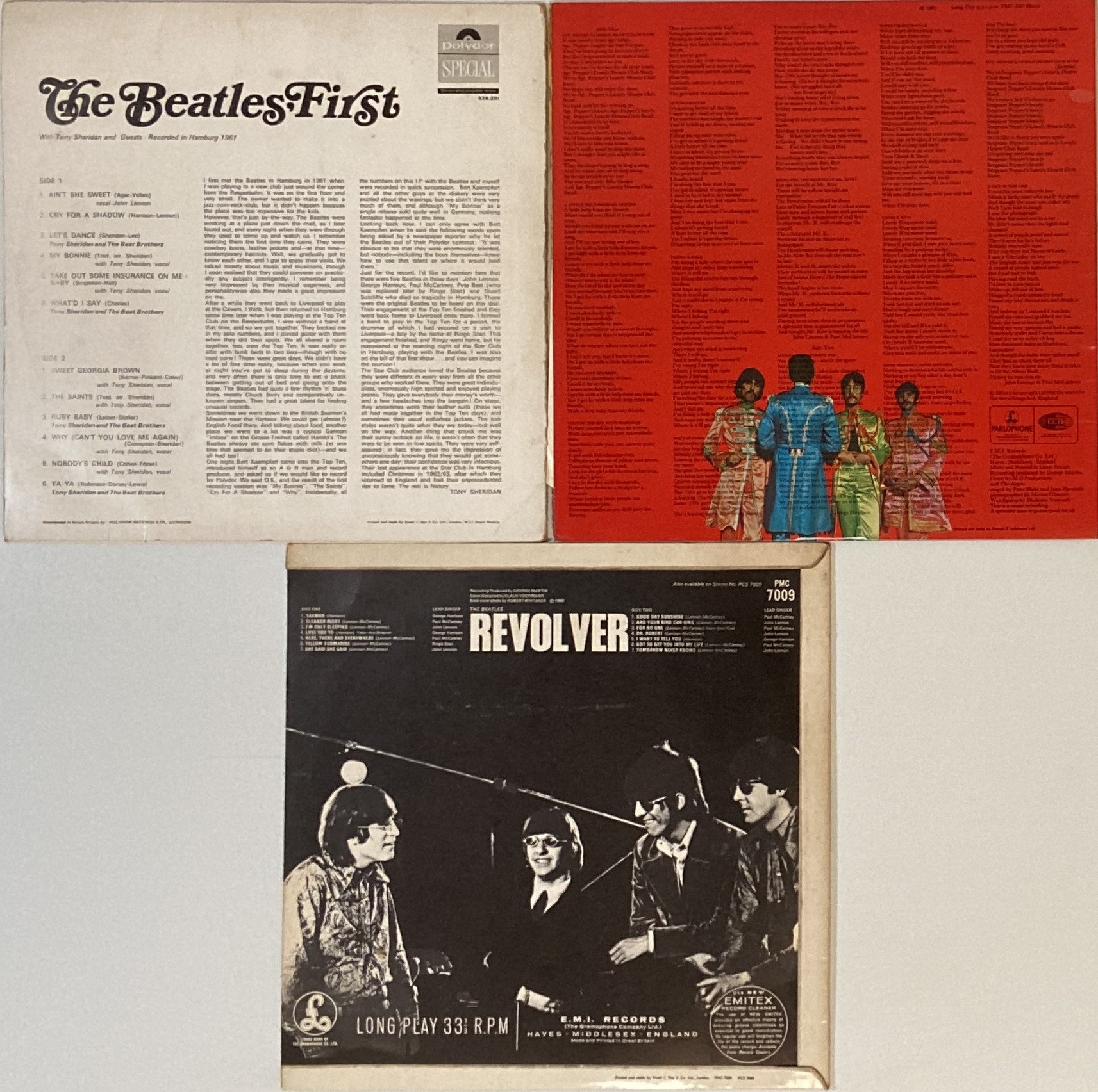 Lot 874 - THE BEATLES - COLLECTABLE UK LPs