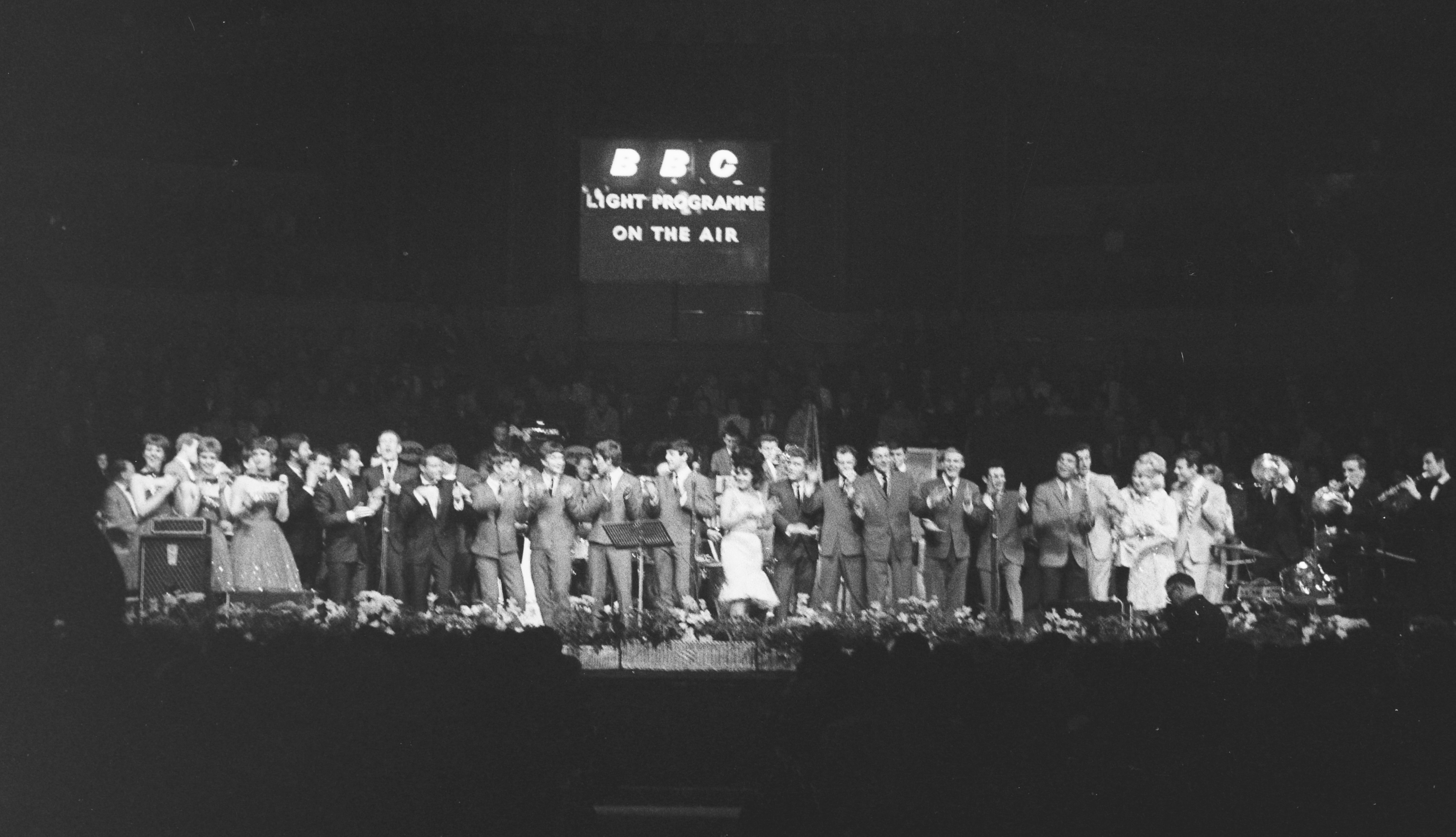 Lot 482 - THE BEATLES 1963 ALBERT HALL CONCERT PHOTOS