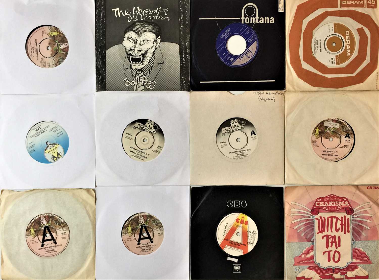 Lot 928 - PROG/FOLK/PSYCH - 7" COLLECTION