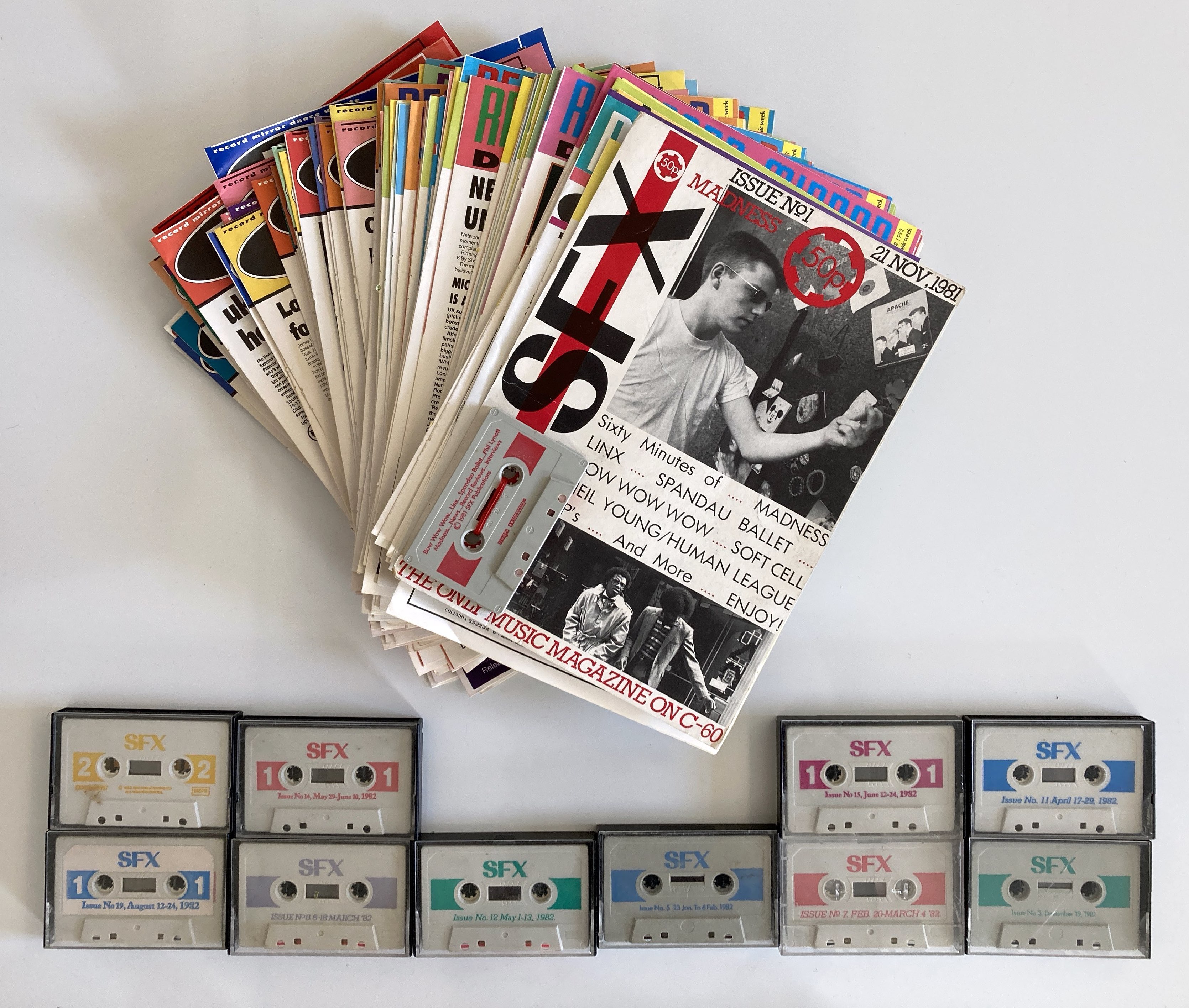 Lot 83 - SFX CASSETTE MAGAZINE / RECORD MIRROR DANCE
