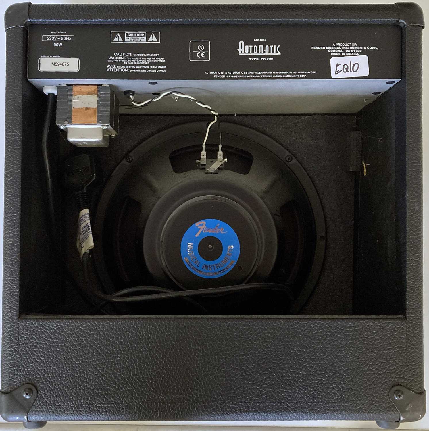 Lot 10 - FENDER AUTOMATIC PR 329 AMPLIFIER.