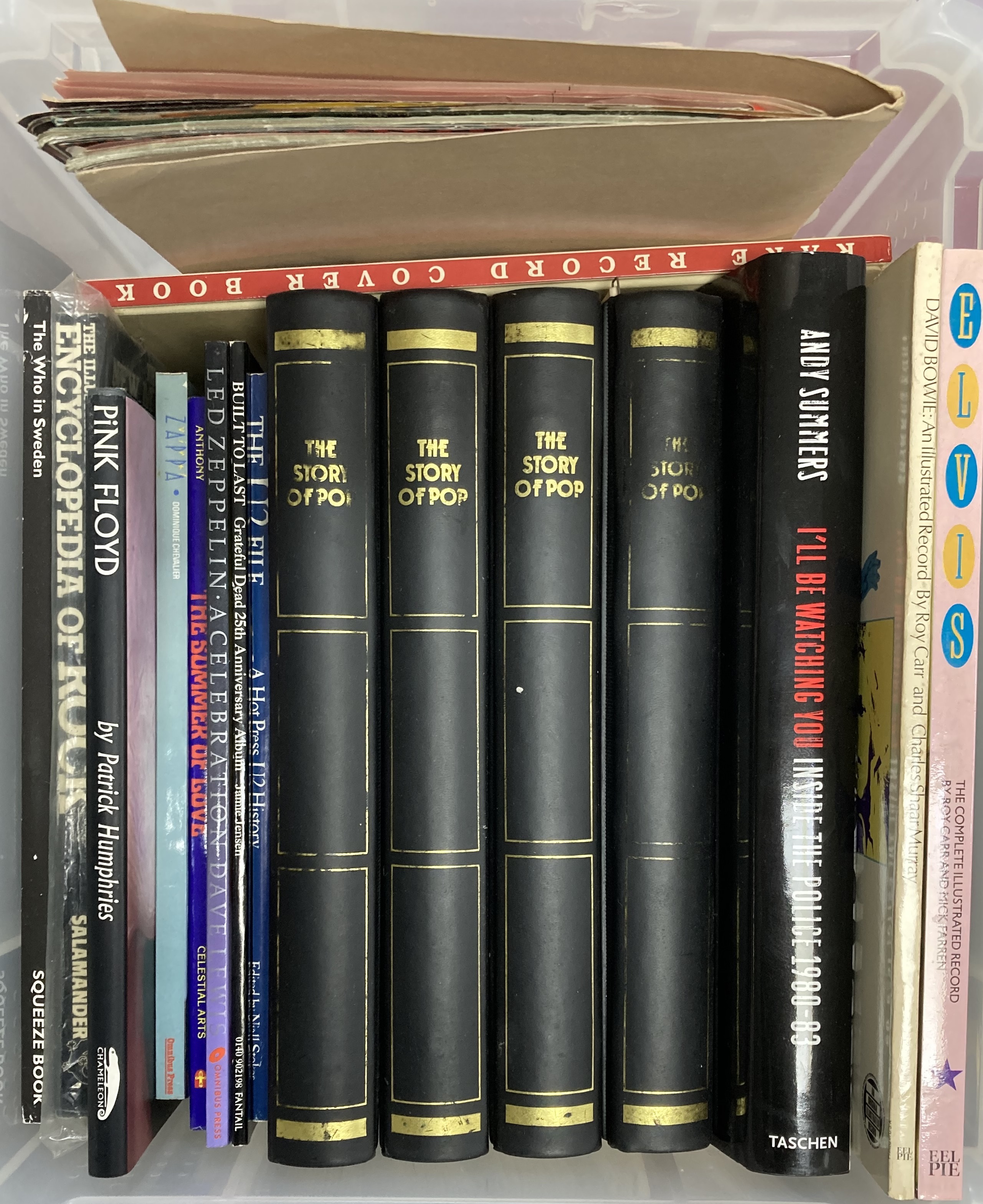 Lot 85 - MUSIC BOOKS - CLASSIC ROCK AND POP.
