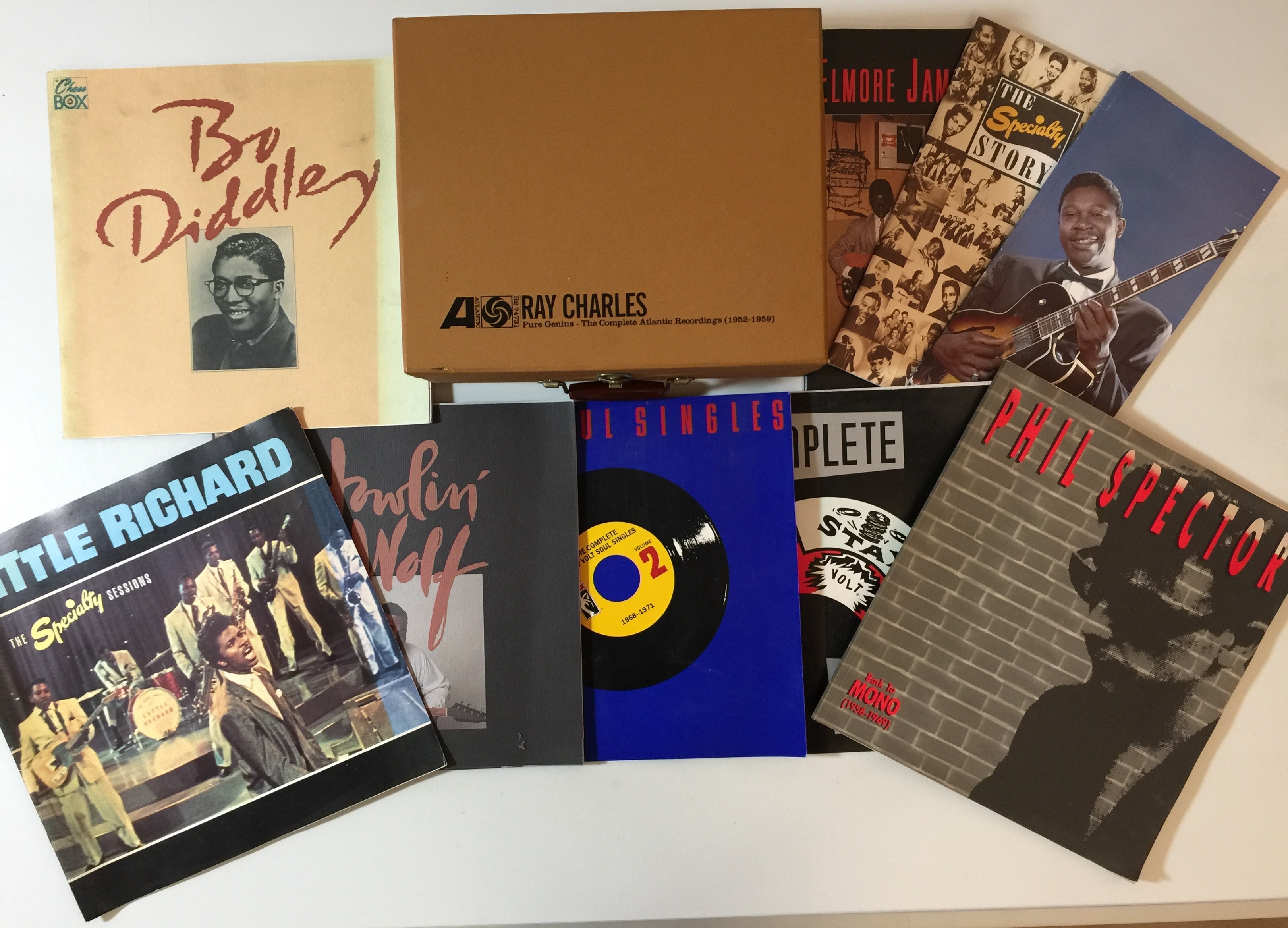 Lot 968 - BLUES/R&B/R&R/JAZZ/SOUL - CD BOX SETS