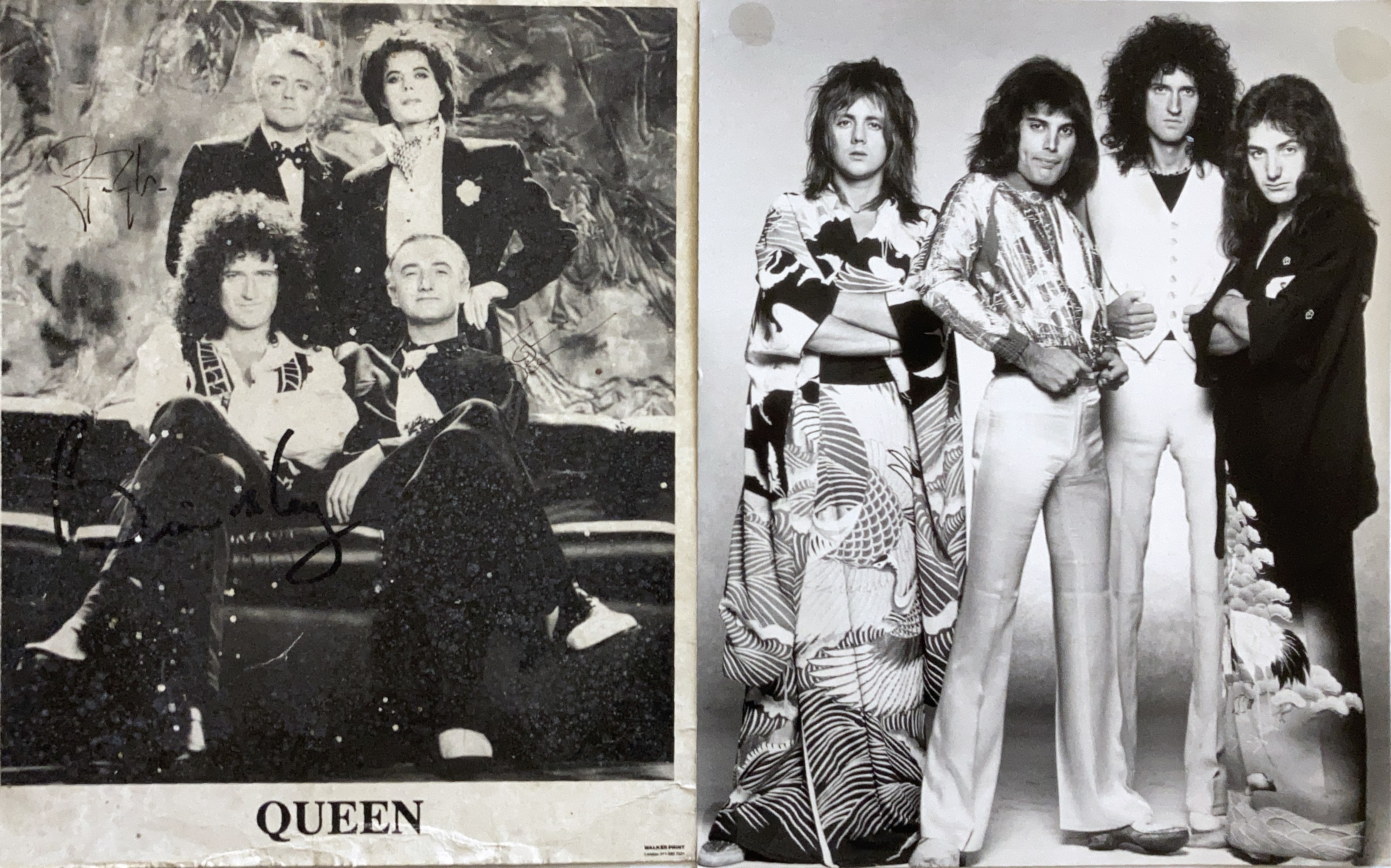 Lot 397 - QUEEN SIGNED ITEMS.