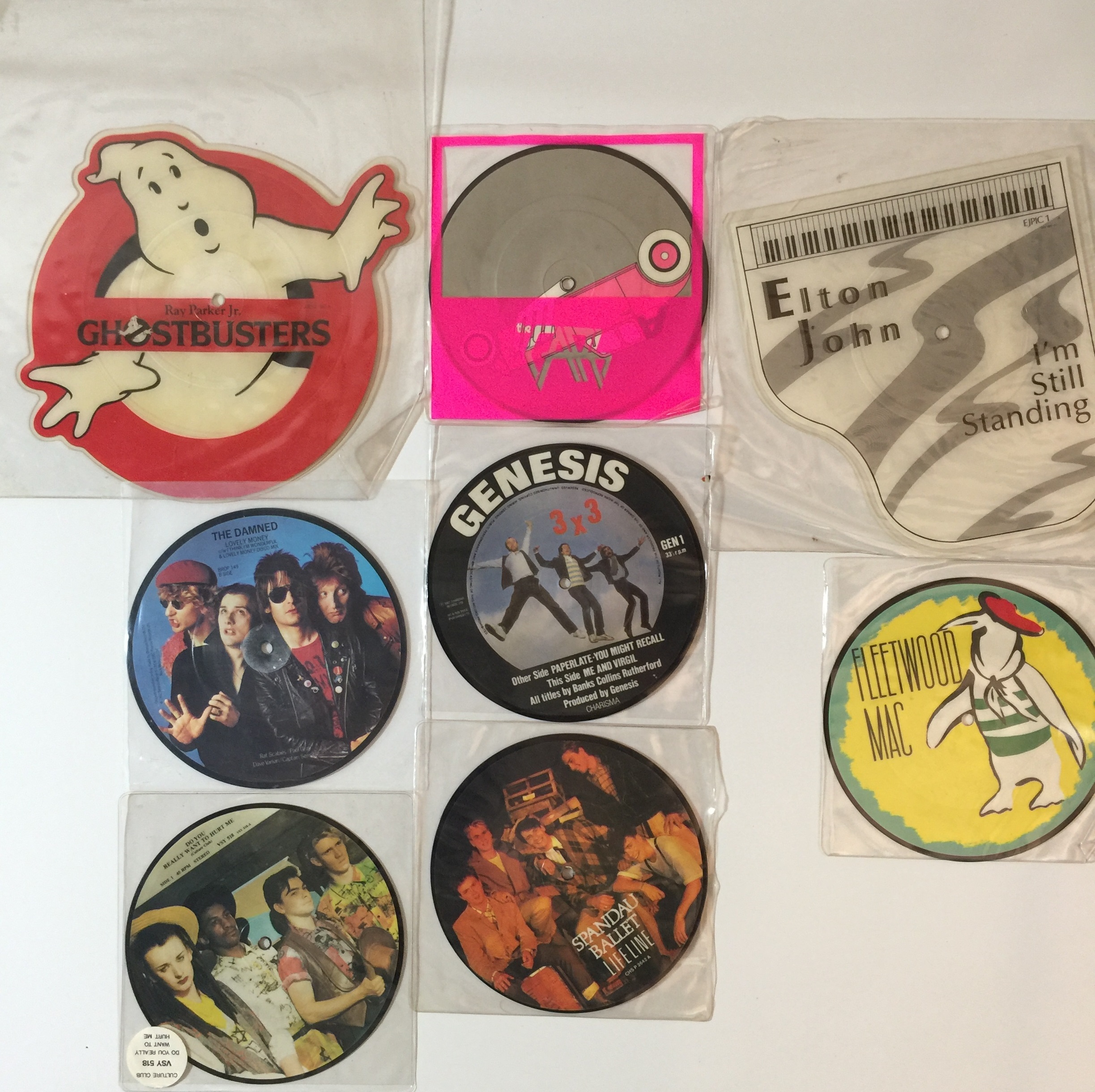 Lot 975 - ROCK/ POP PICTURE DISCS - 7"/ 10"/ 12"